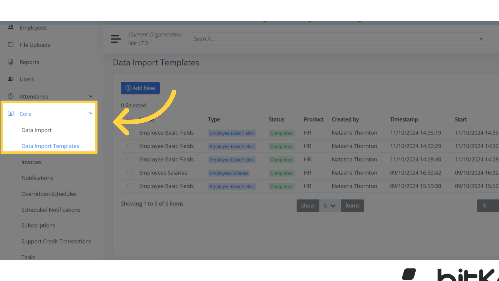 What does the Import feature in bitKode do? - bitKode