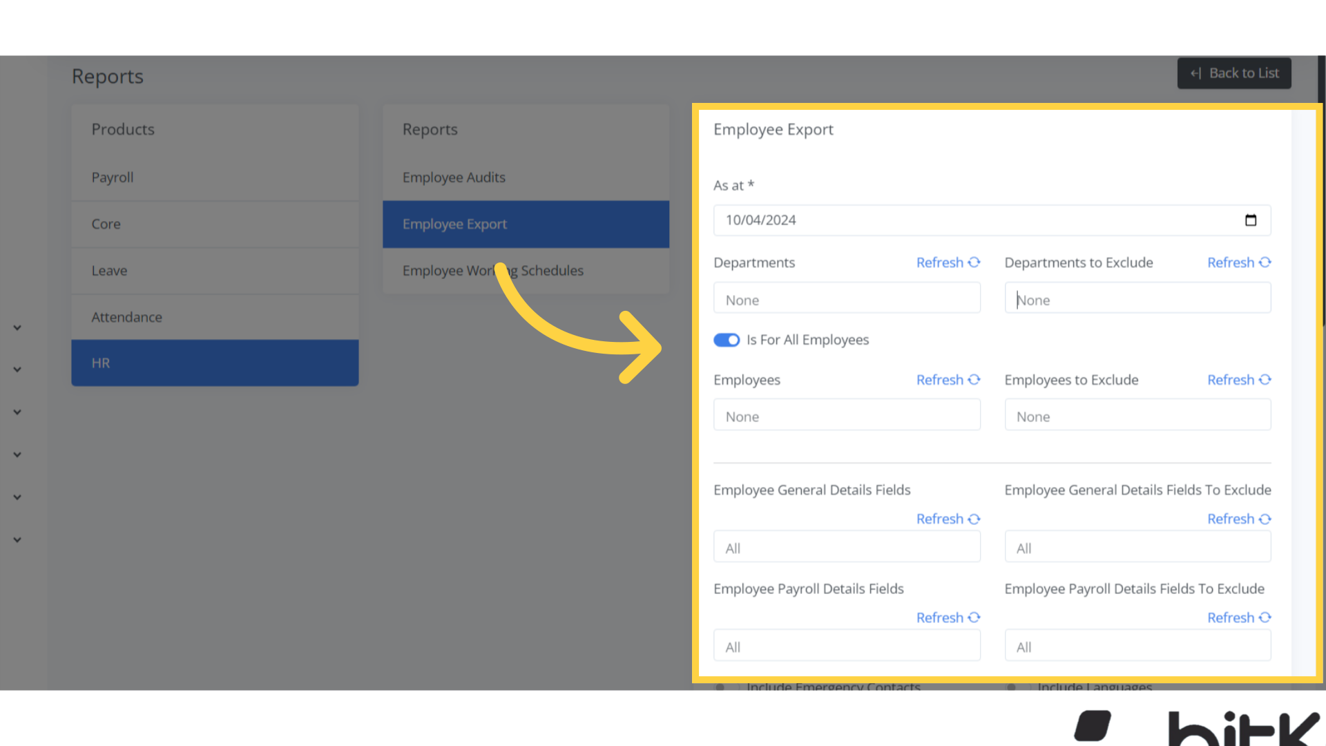 How do I generate a report? - bitKode