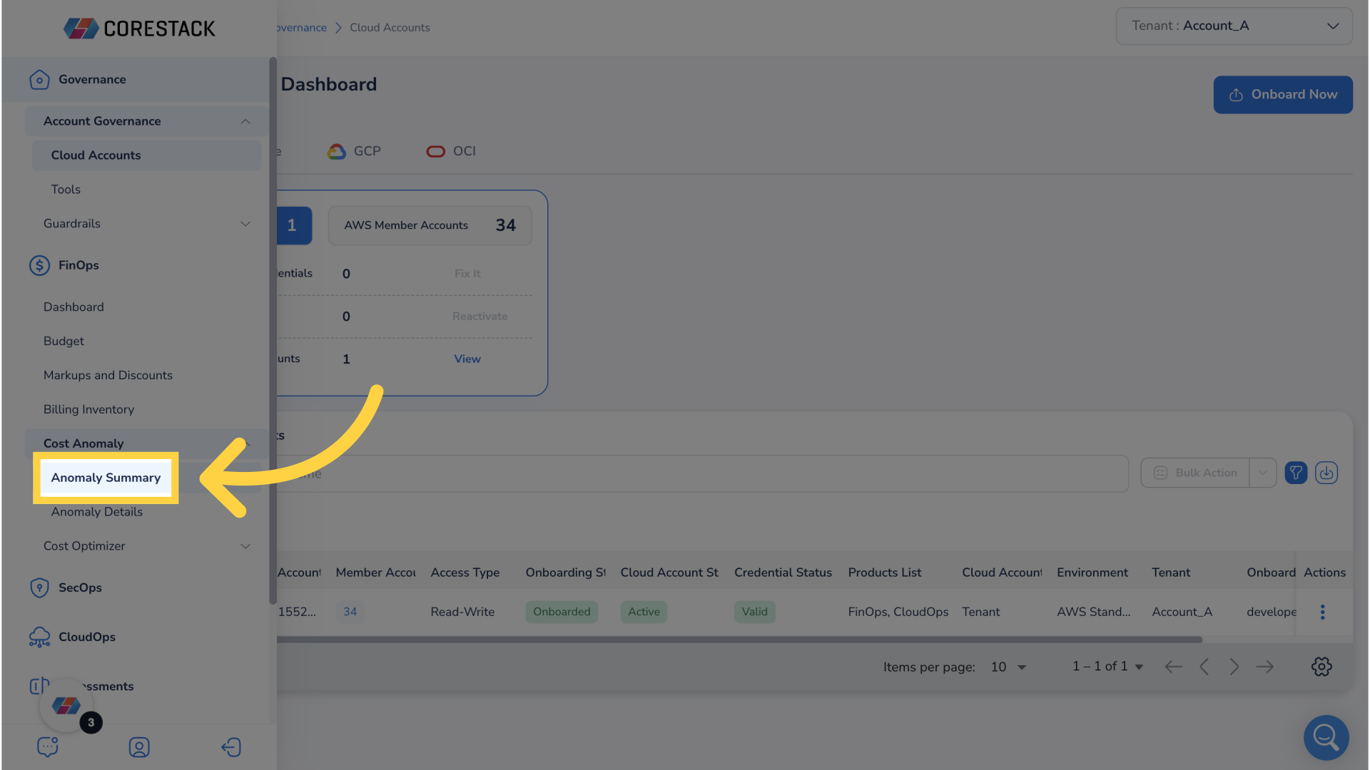 Cost Anomaly Dashboard Deep Dive