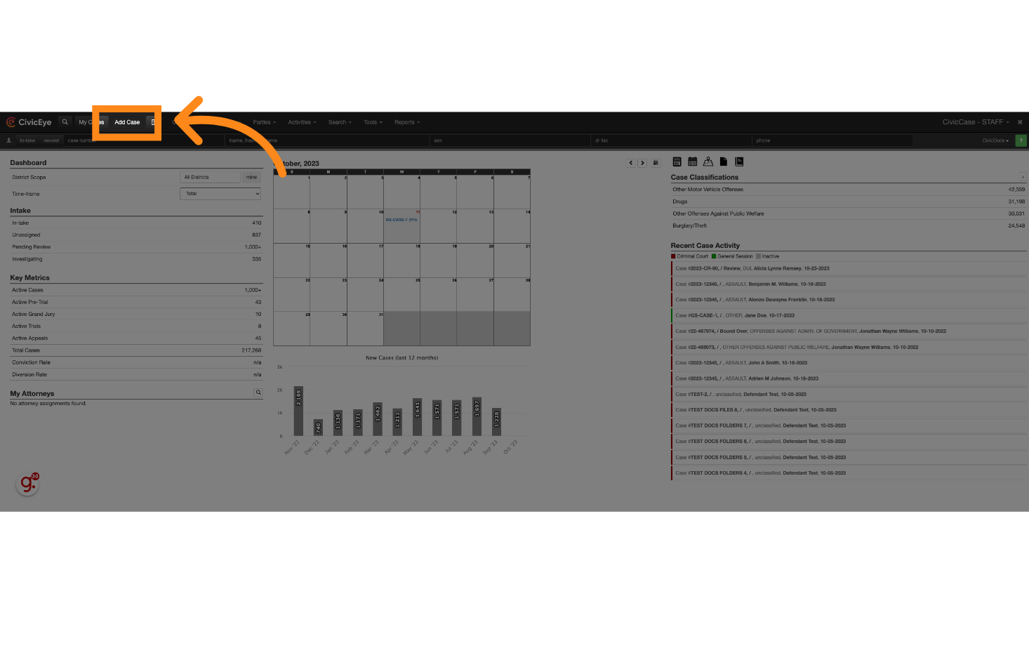 How to Create a Case in CivicCase