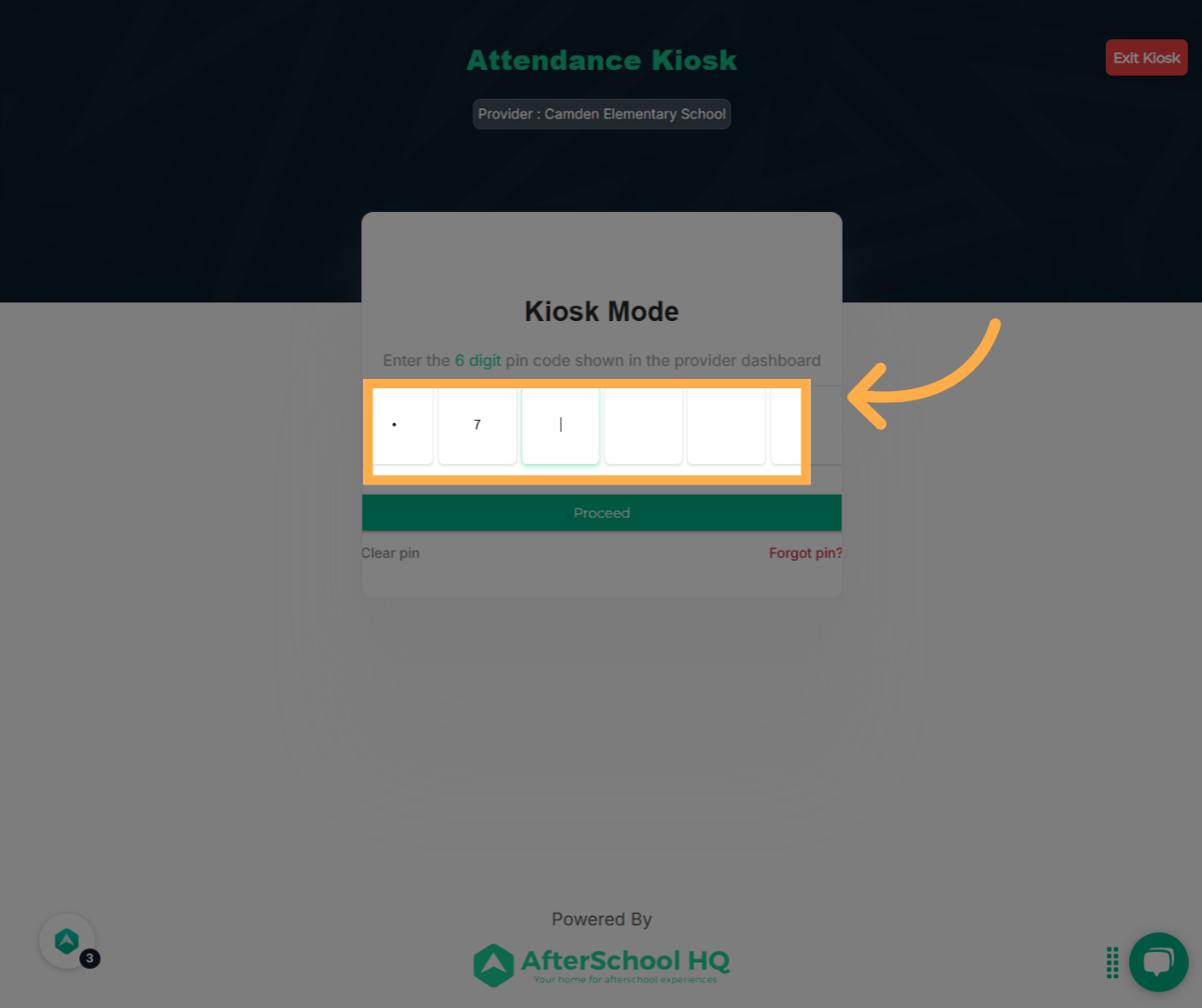 Using Kiosk Mode