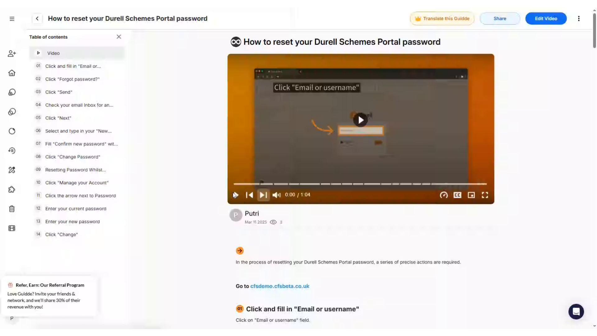 How to reset your Durell Schemes Portal password - Durell Software