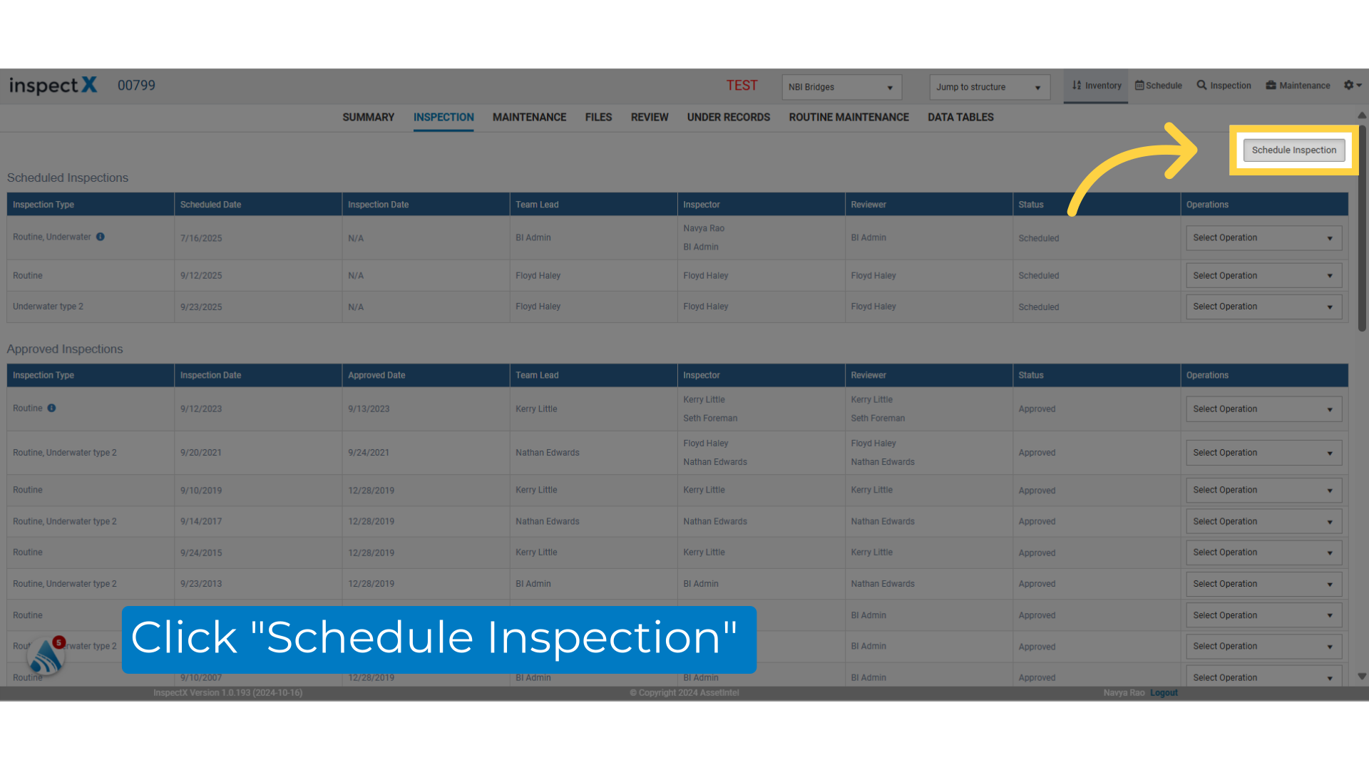 How to Schedule an Inspection – inspectX
