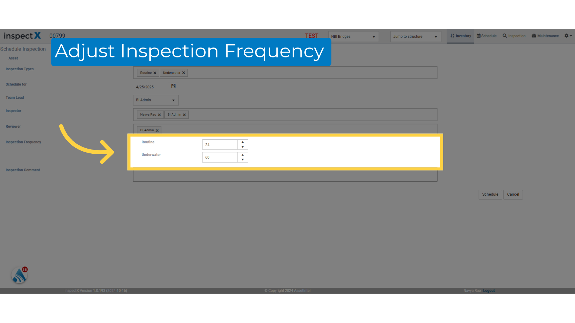 How to Schedule an Inspection – inspectX