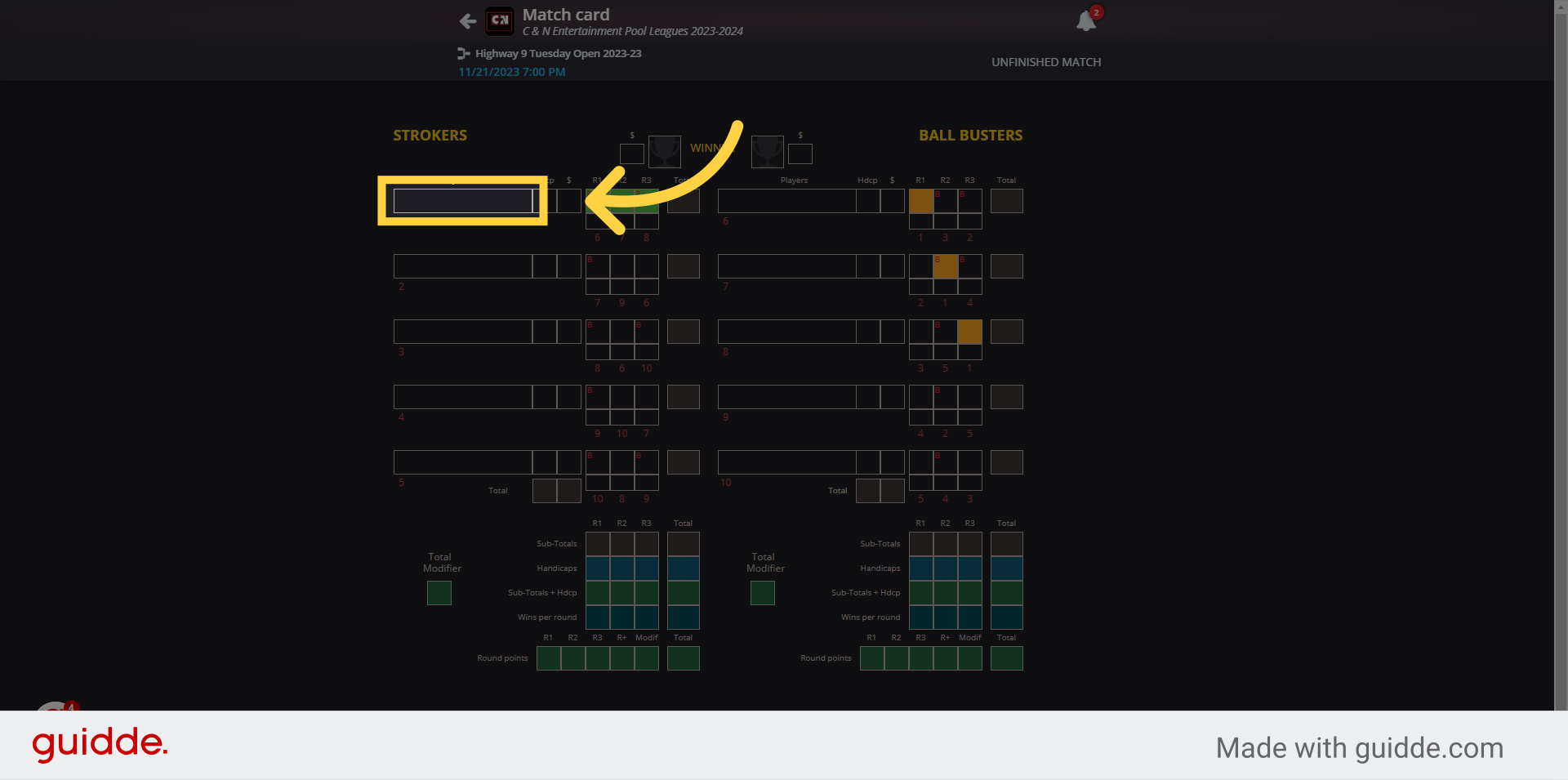 How to scorekeep on the CompuSport App for leagues and tournaments ...