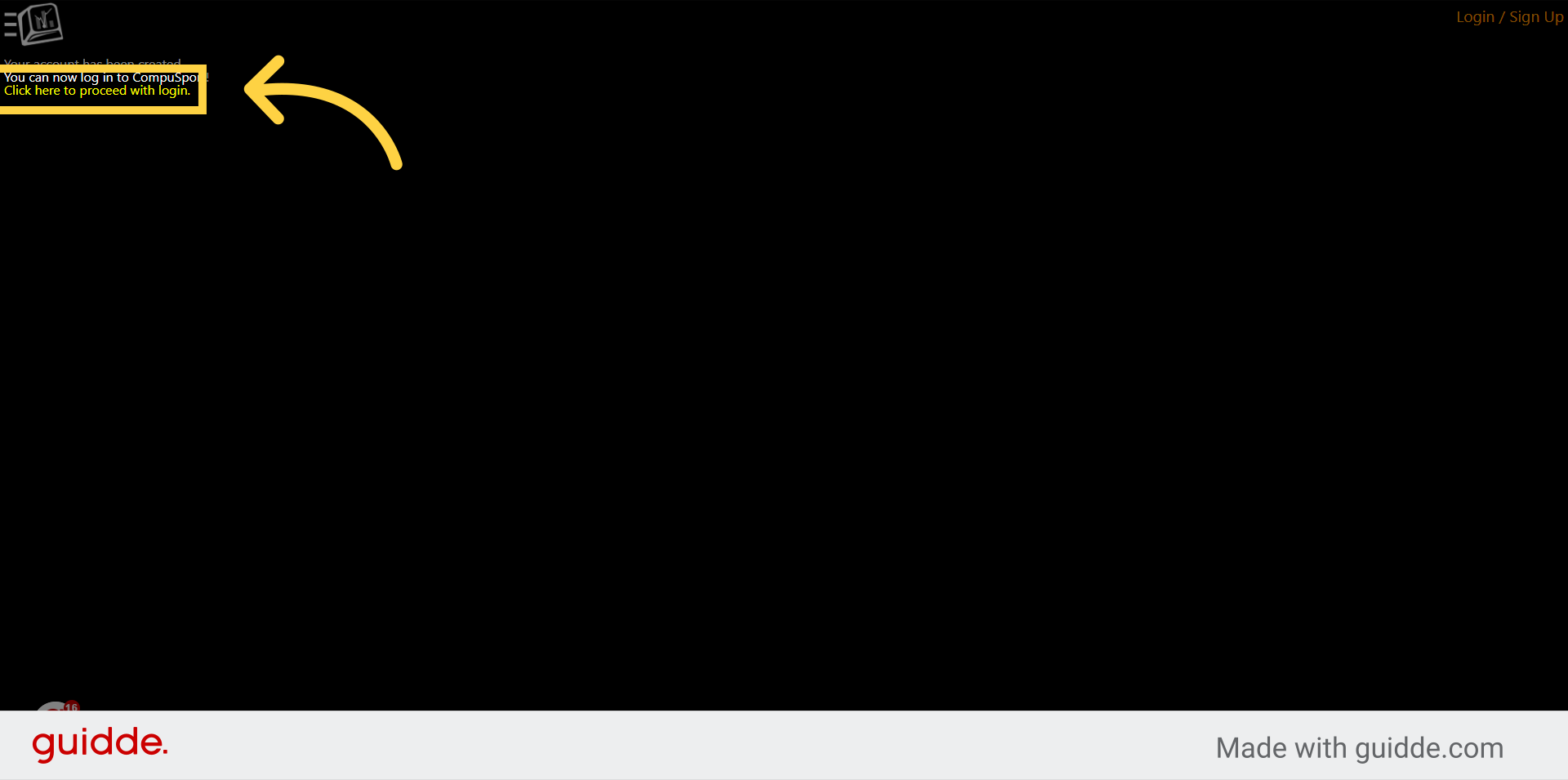 How to create a CompuSport account for manager app : CompuSport