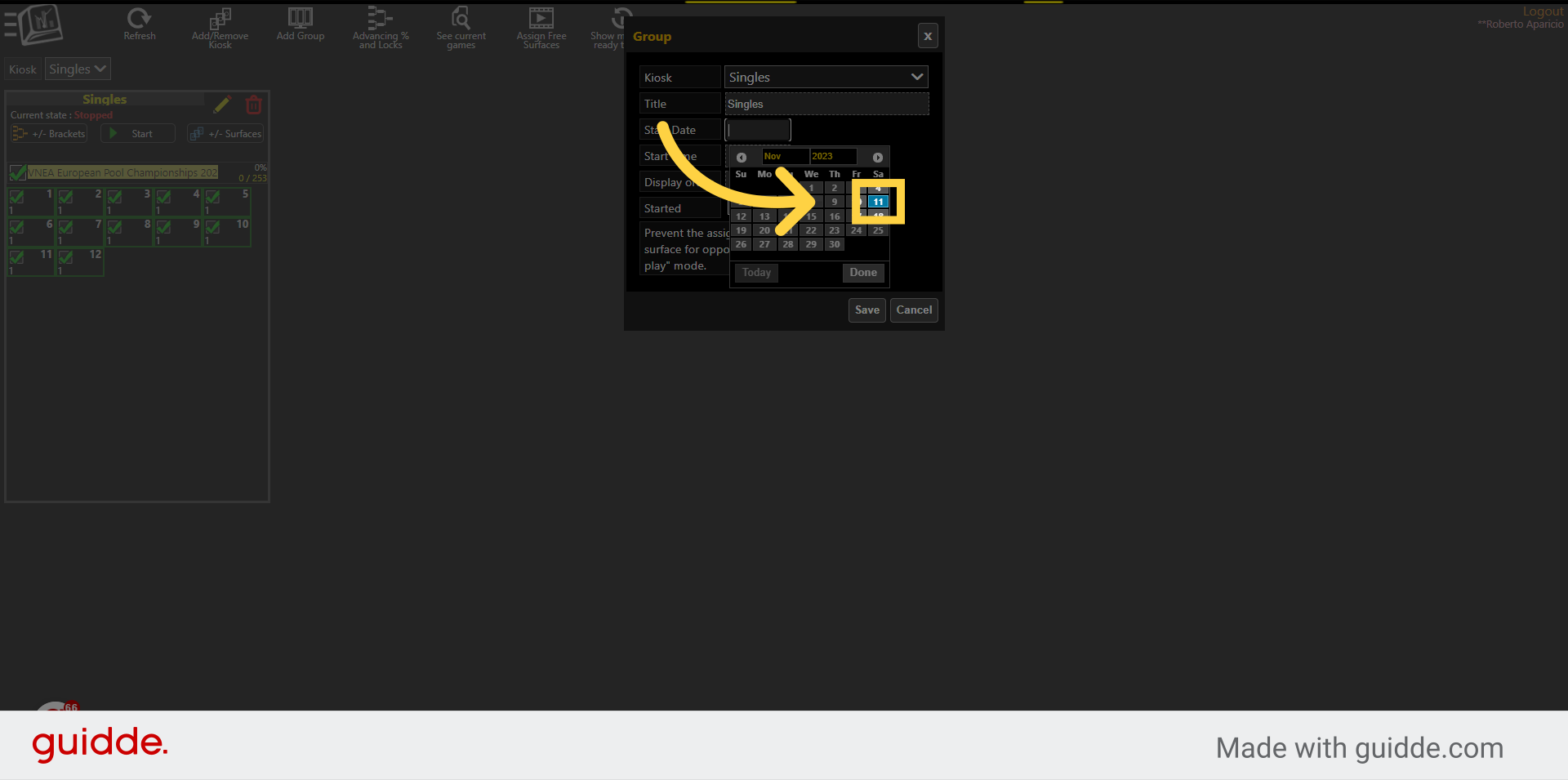 How to shuffle your bracket and set up the Continuous Play scheduling tool : CompuSport