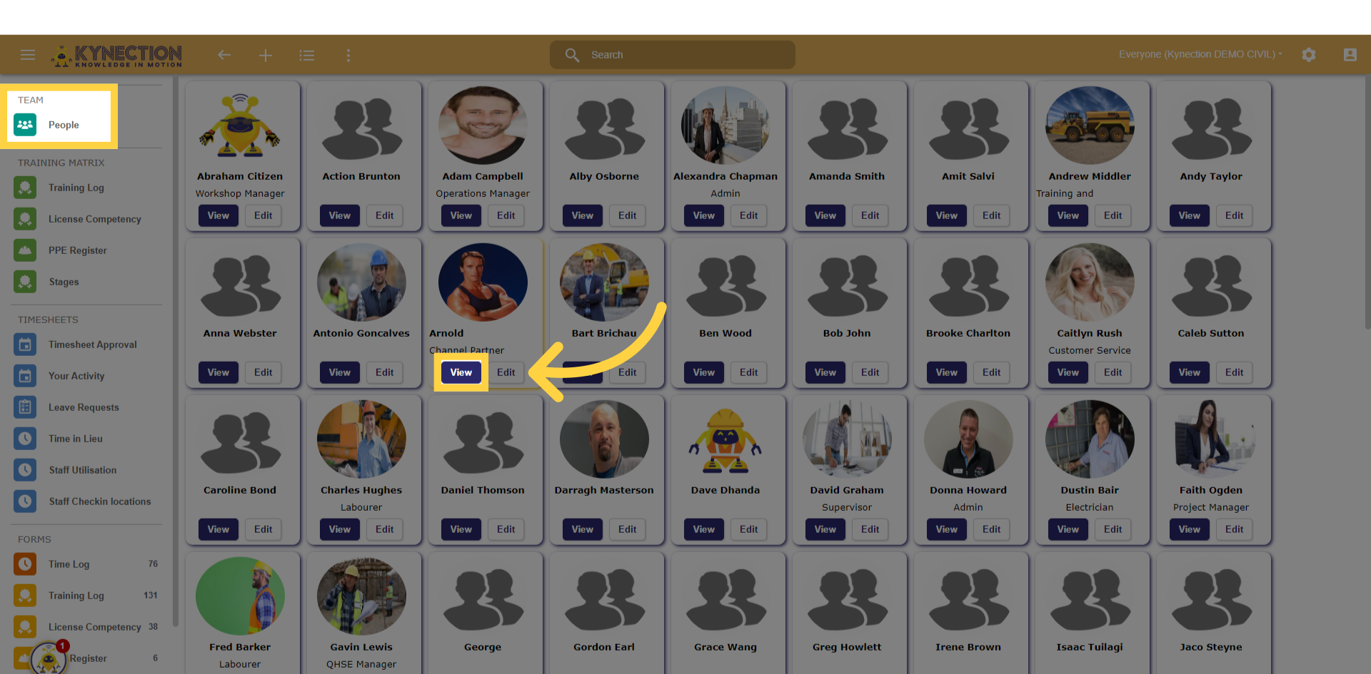HR Module Overview – Kynection