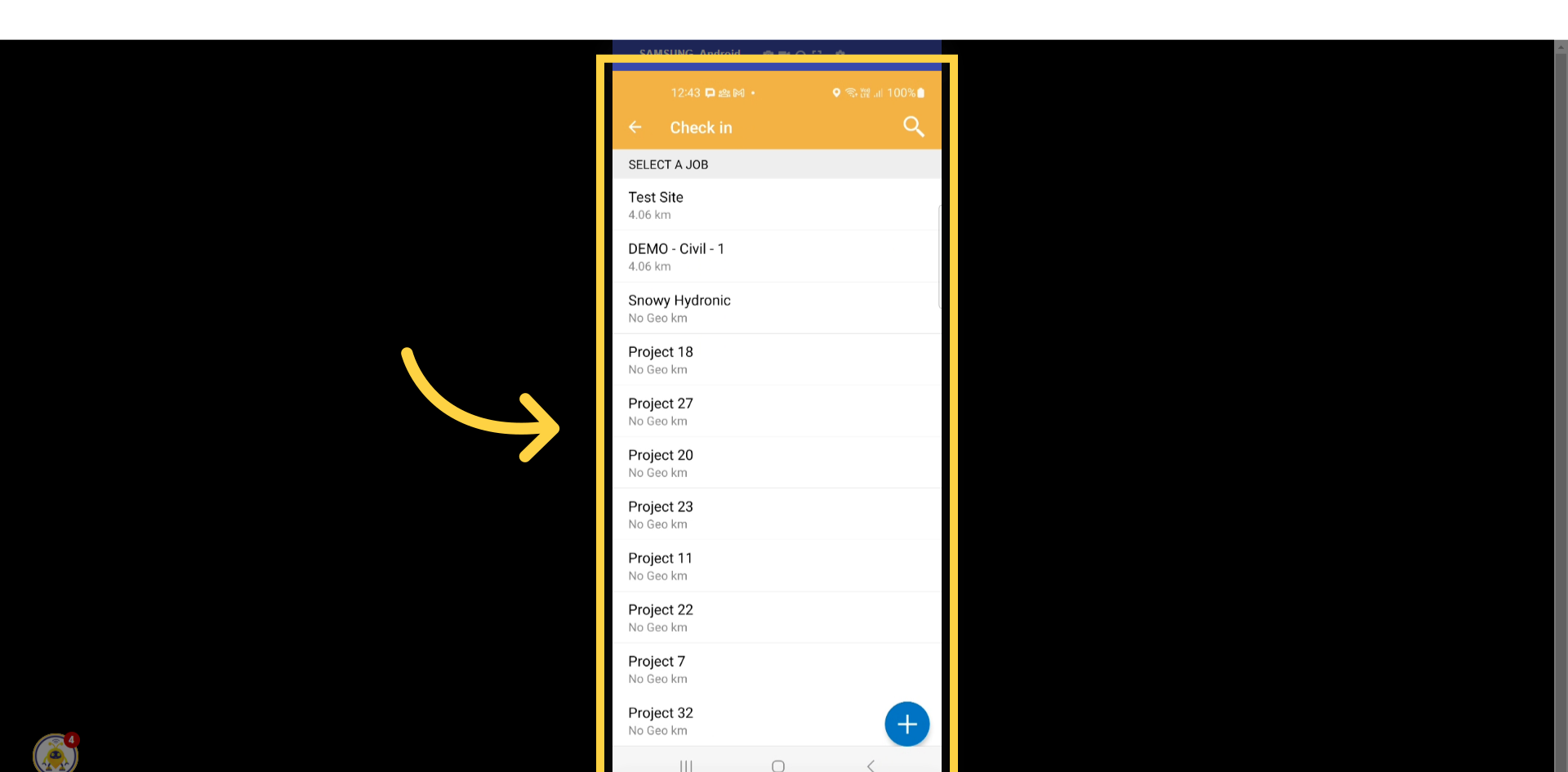 Timesheet Submission Mobile – Kynection