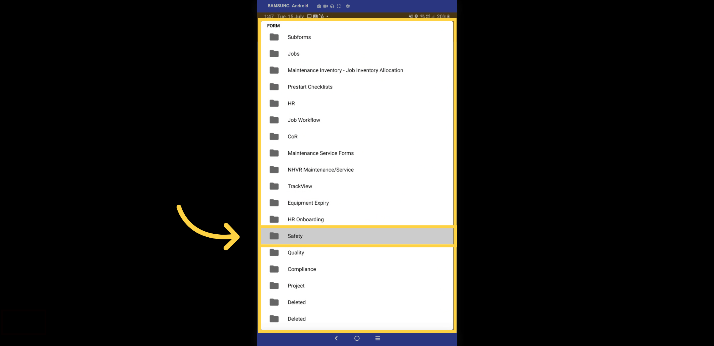 Shield (QHSE) Training Guide - Mobile – Kynection