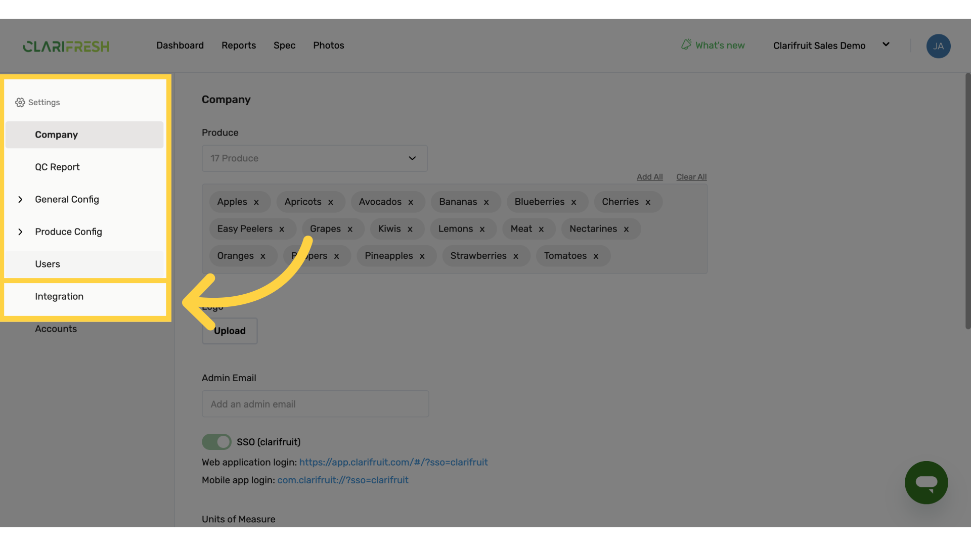 Clarifresh platform introduction – Clarifresh Help Center