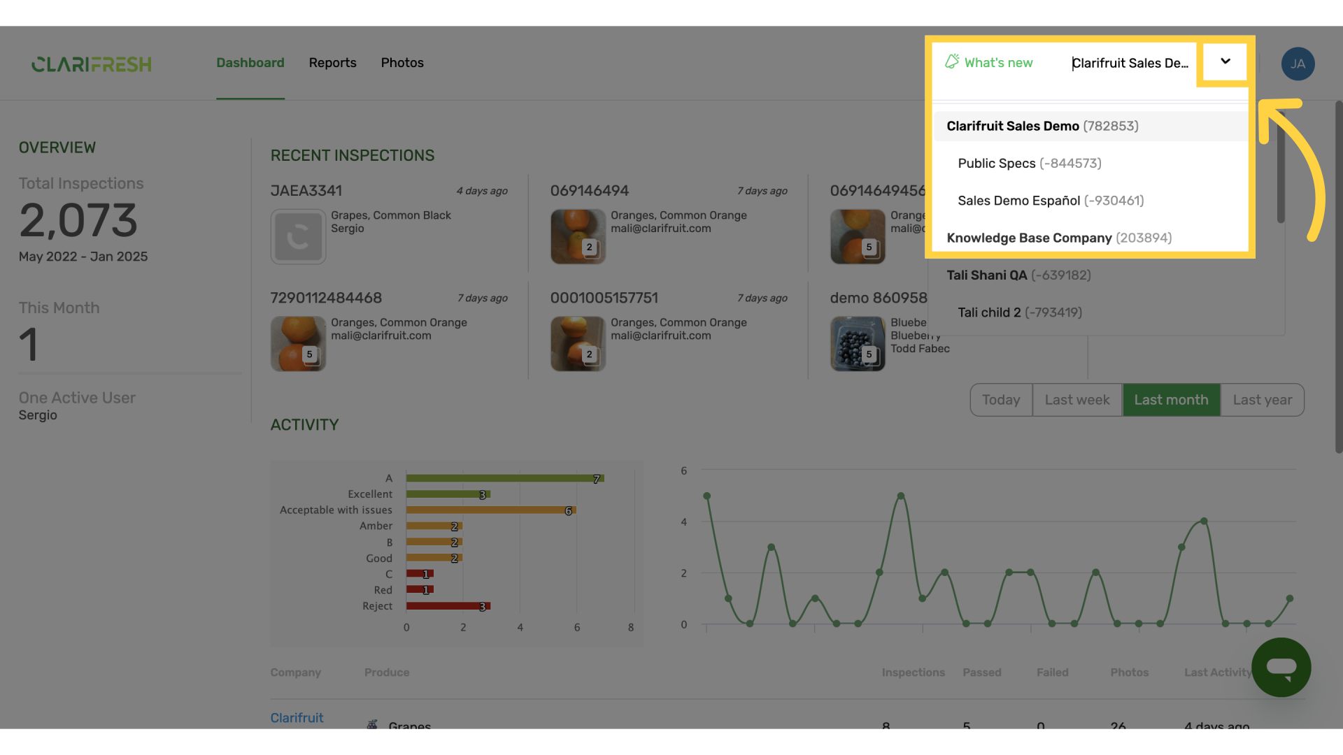 Clarifresh platform introduction – Clarifresh Help Center