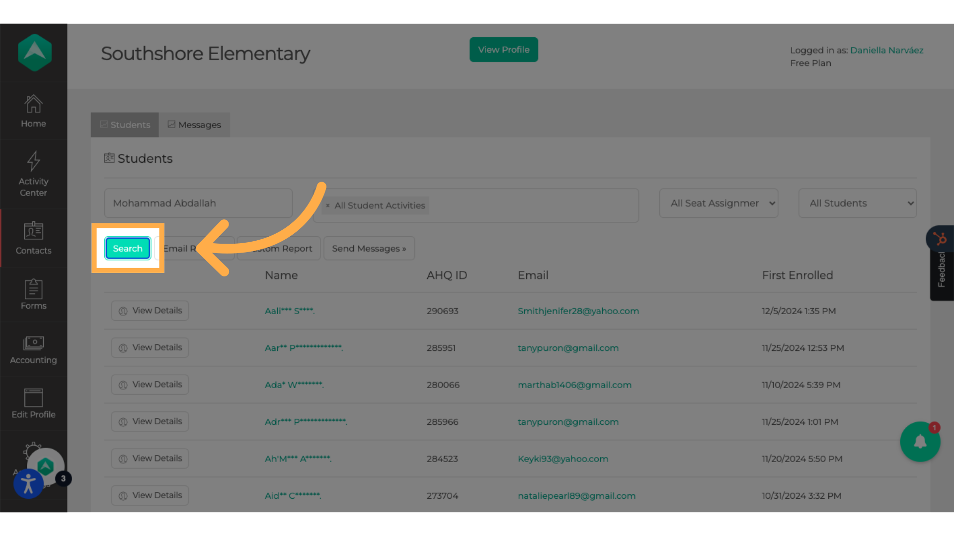 How to Add Session Activities to an Existing Student