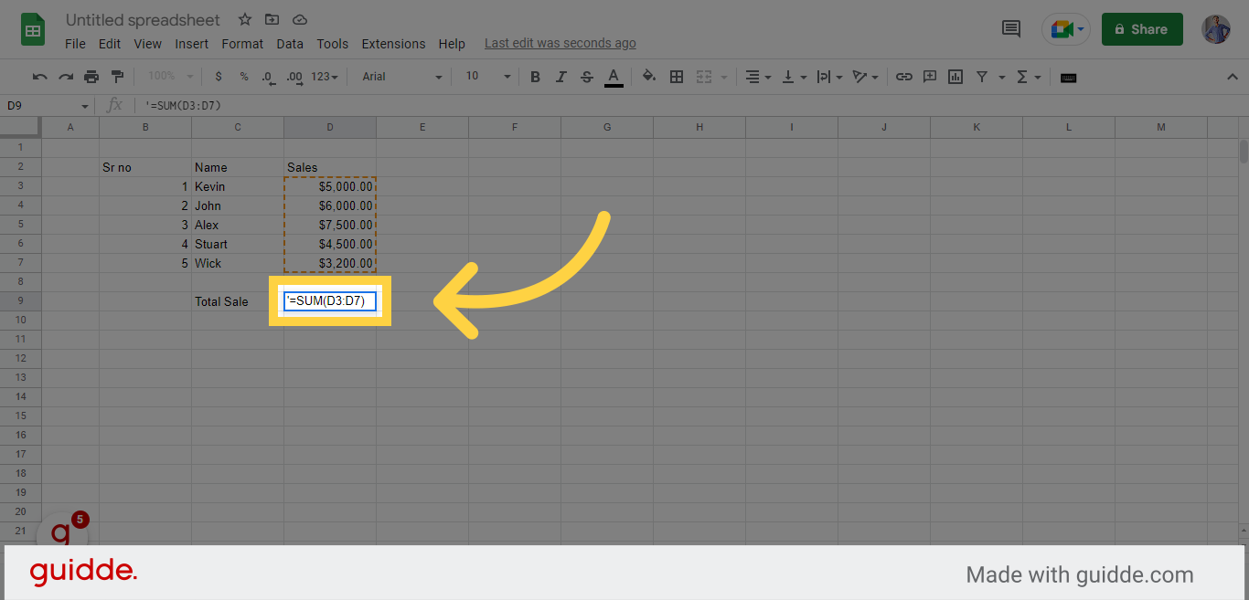 Display formulas as text strings - Guidde | Gallery