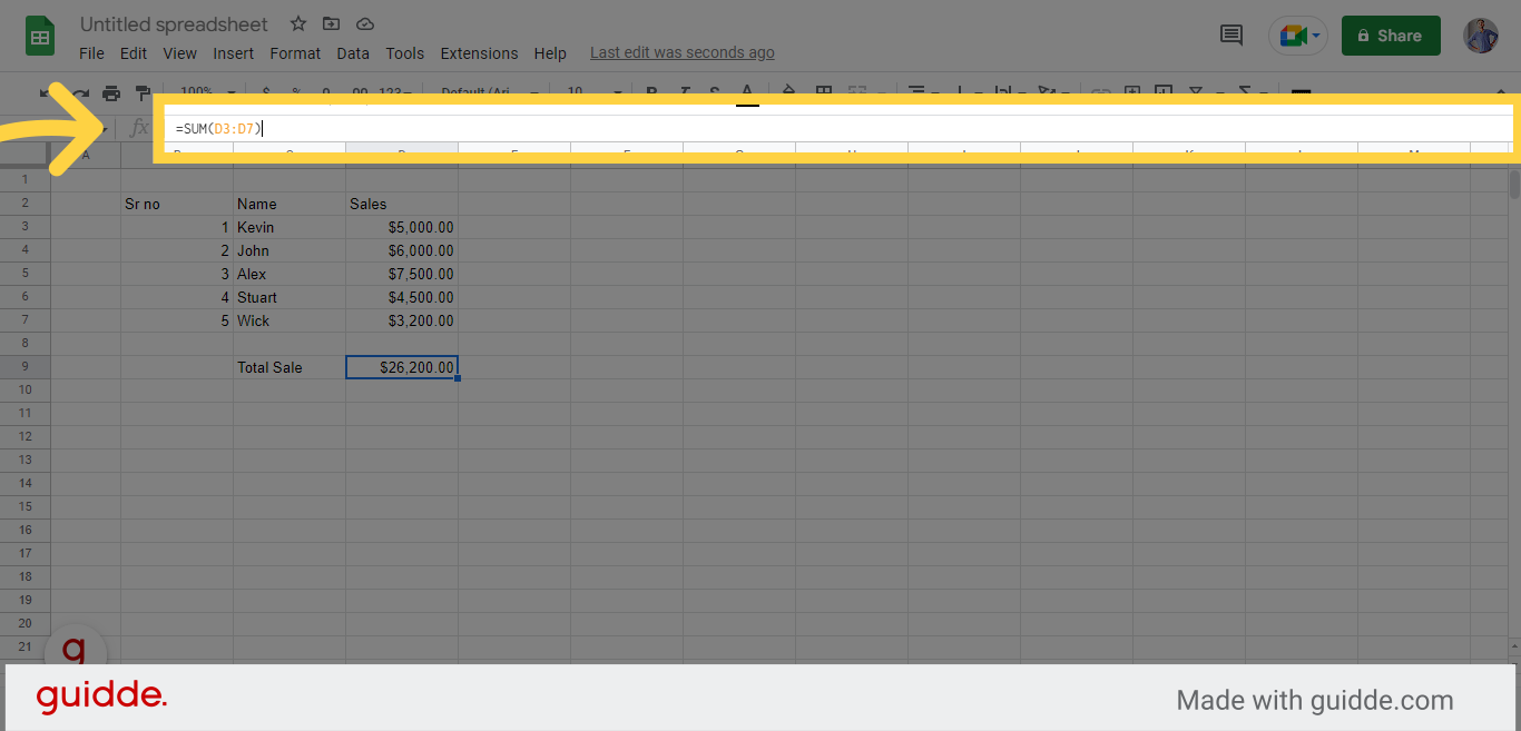 Display formulas as text strings - Guidde | Gallery
