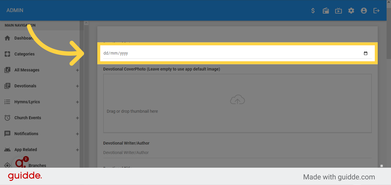 Compose a Devotional - TheFaithApp Docs