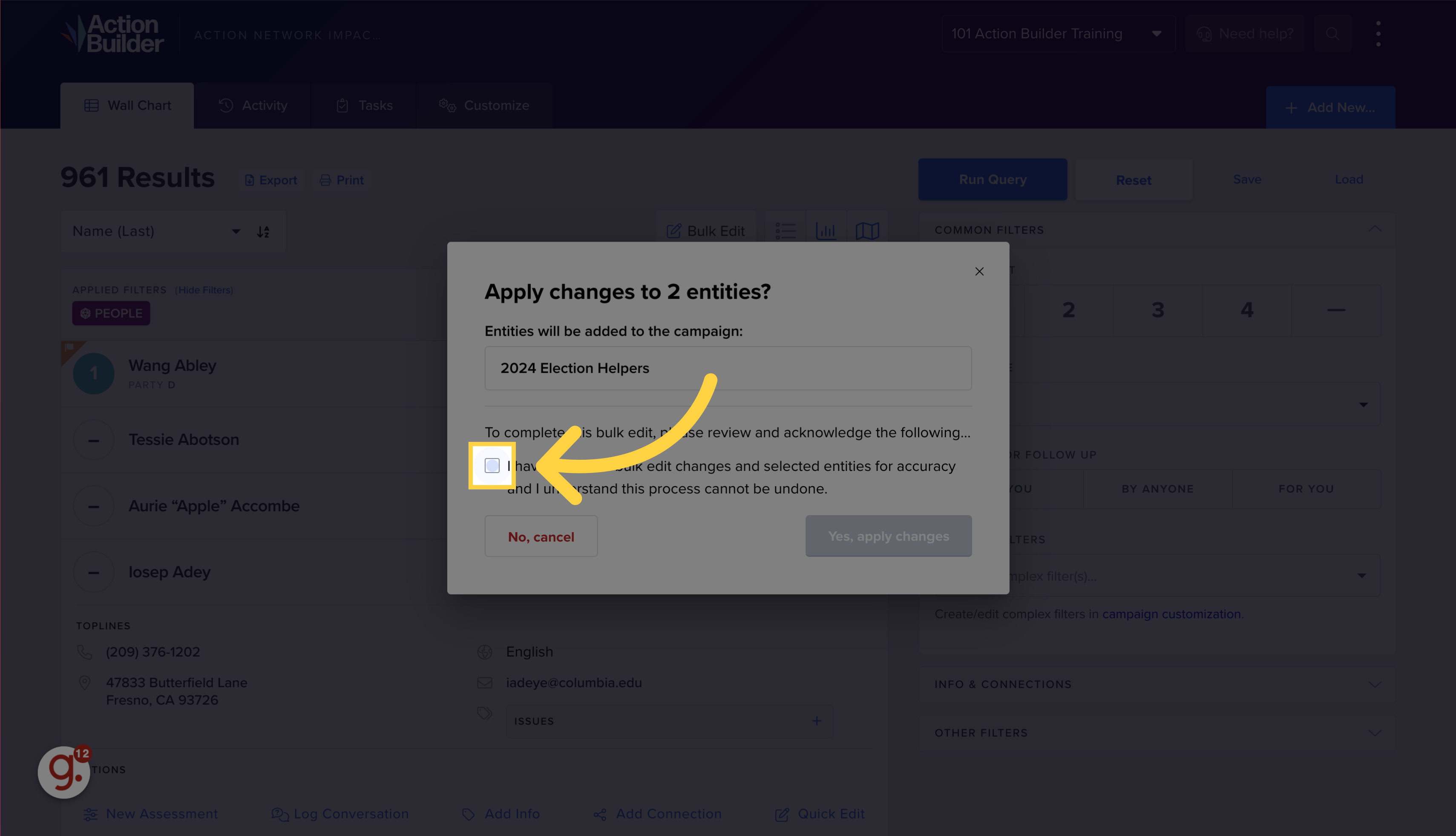 How to Add Entities to Another Action Builder Campaign – Action Builder