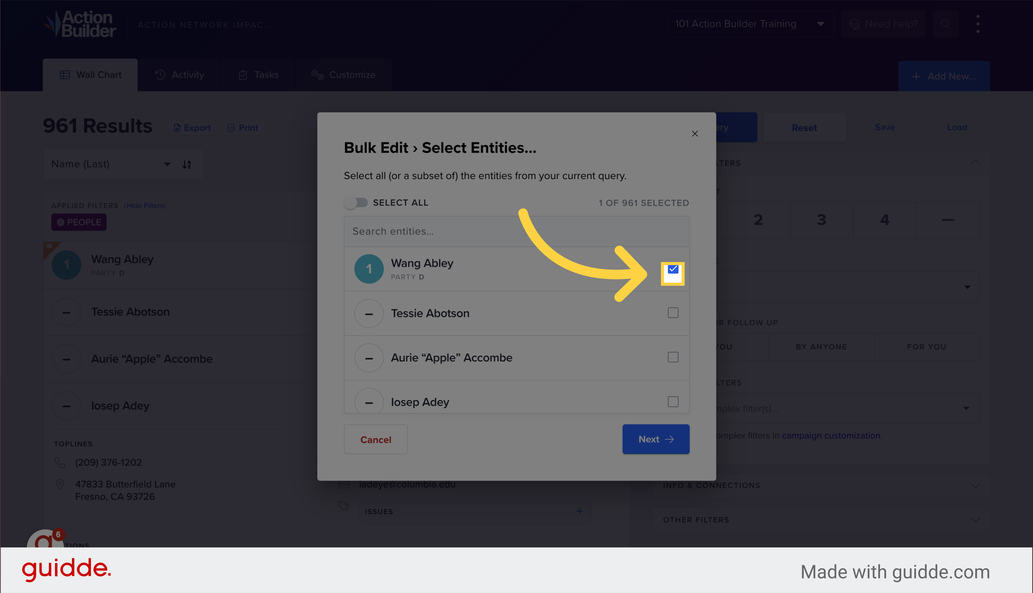 How to Add Entities to Another Action Builder Campaign – Action Builder
