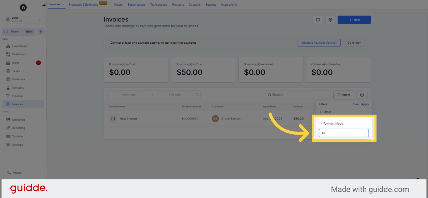 Guide About Invoices | Maven HQ