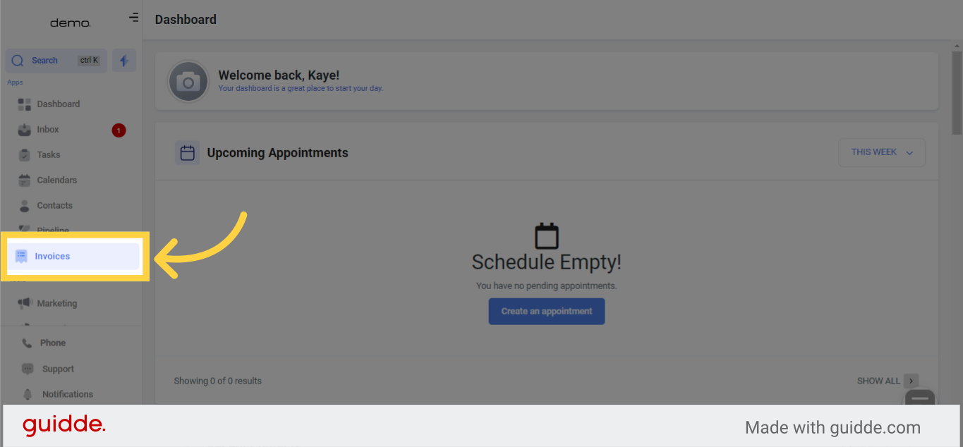 Customizing Invoice Settings | Maven HQ