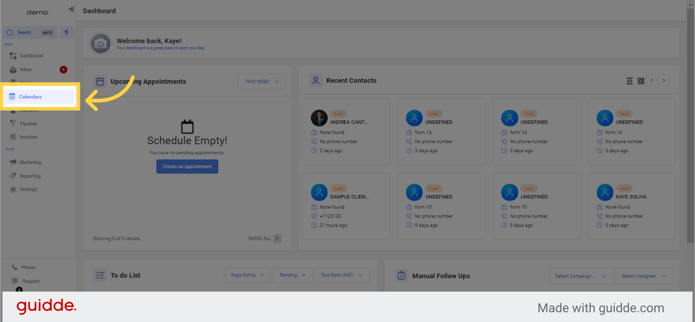 Round Robin Booking Calendar | Maven HQ