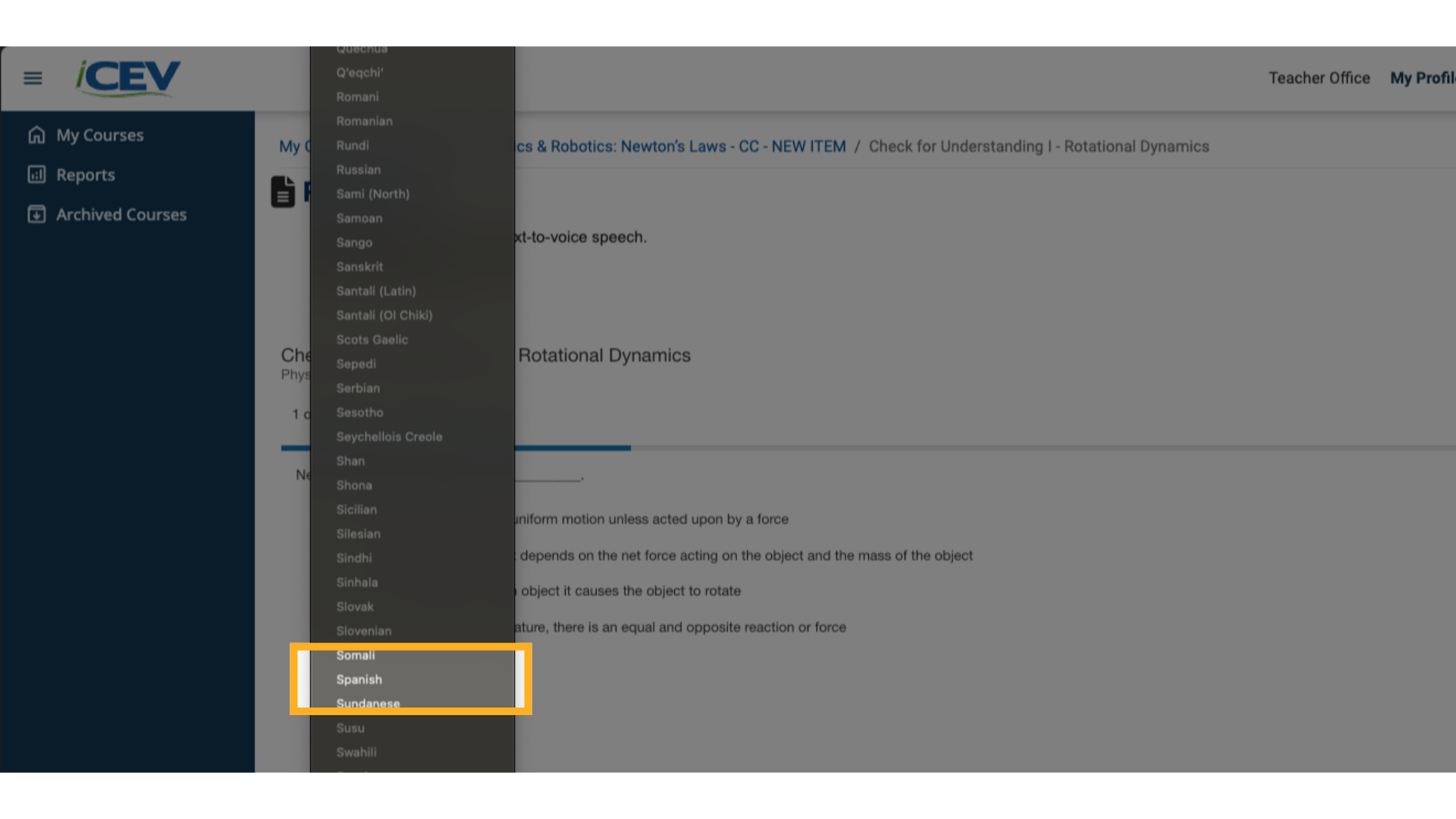 Translating Interactive Assignments