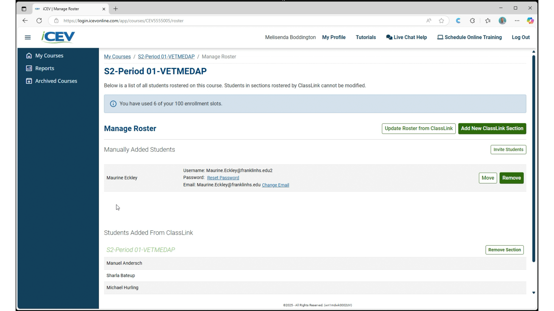 Clever/ClassLink Teacher: Manage Roster with Automated and Manual Students