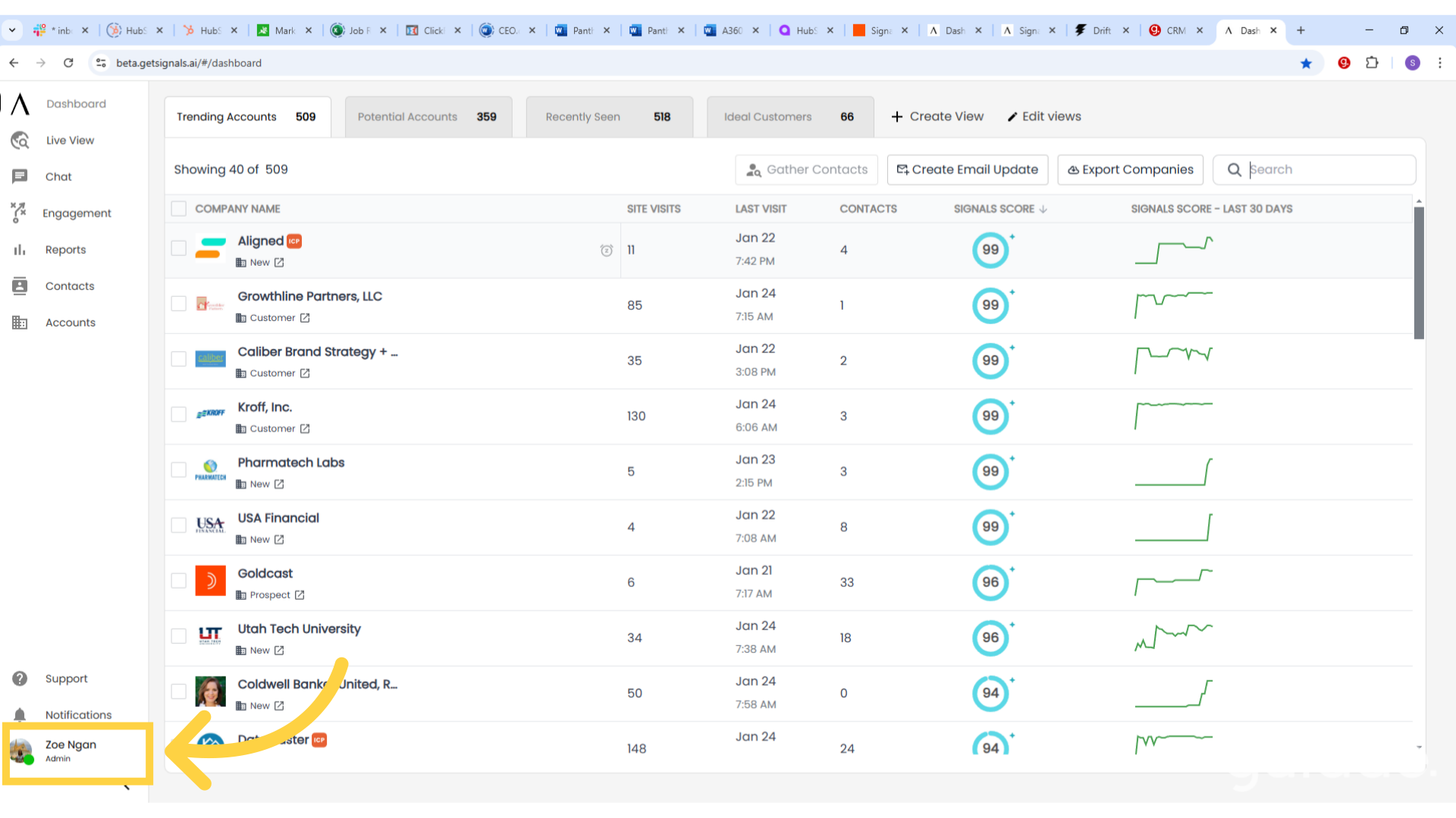 HubSpot - Signals Help Docs