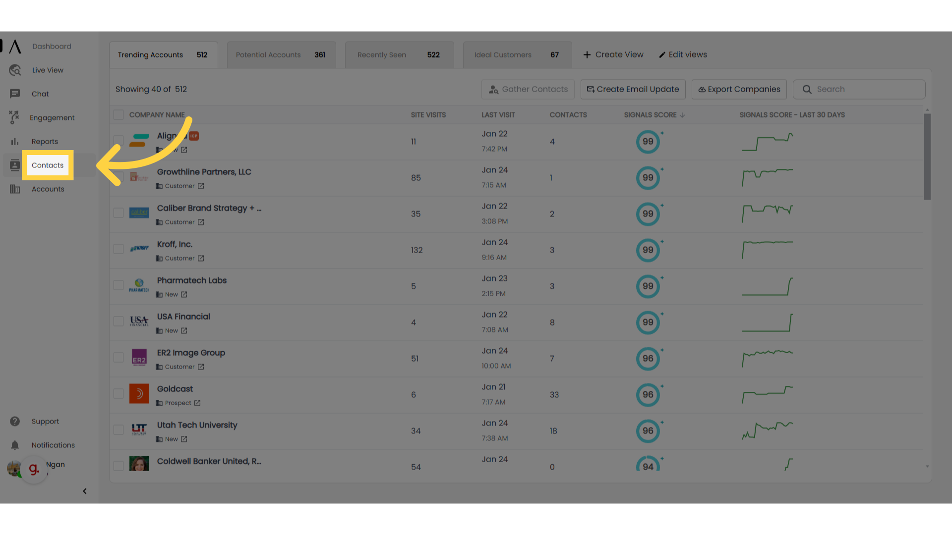 Buying Committees - Signals Help Docs