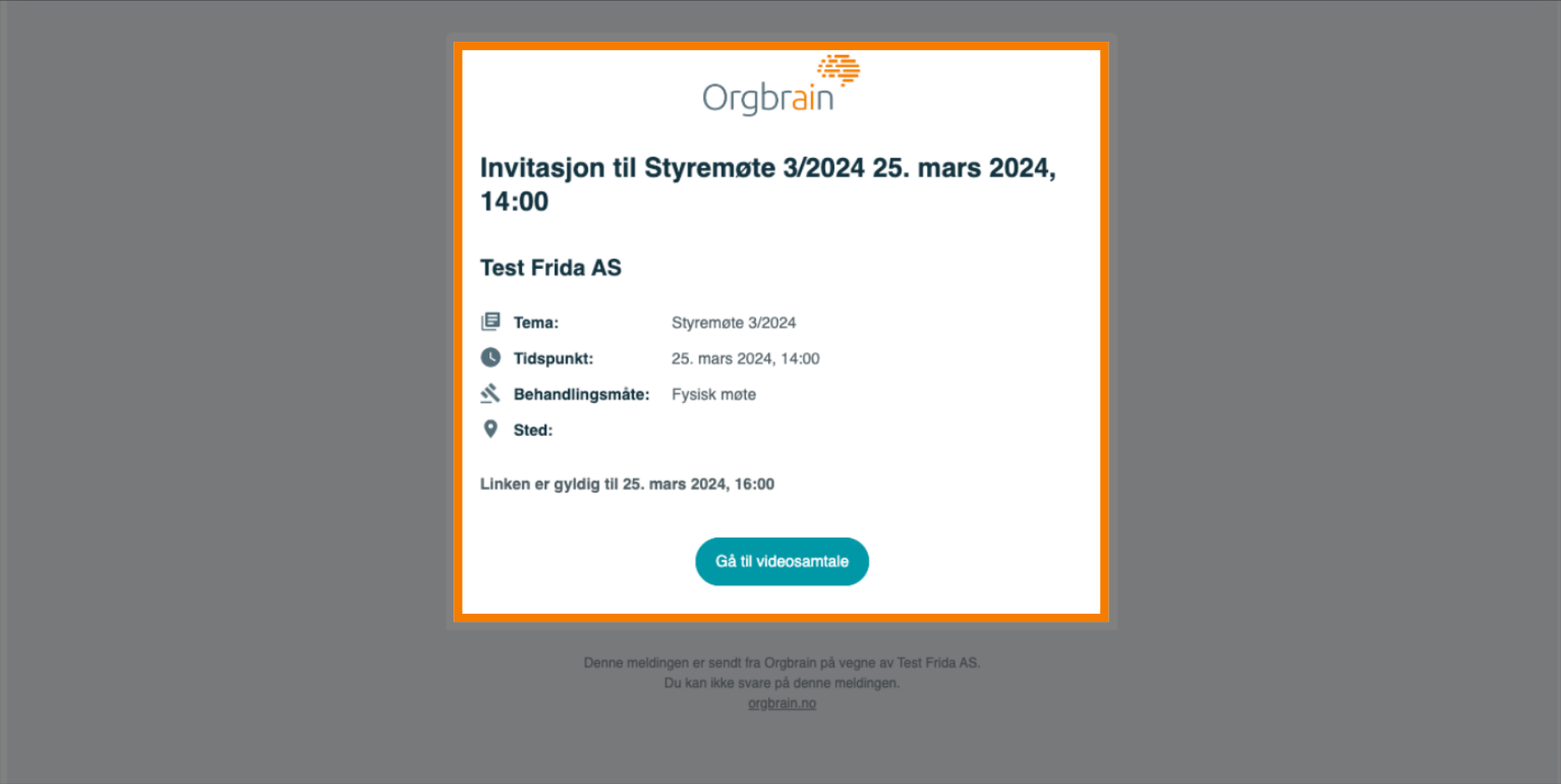 Inviter til Jitsi-videokonferanse