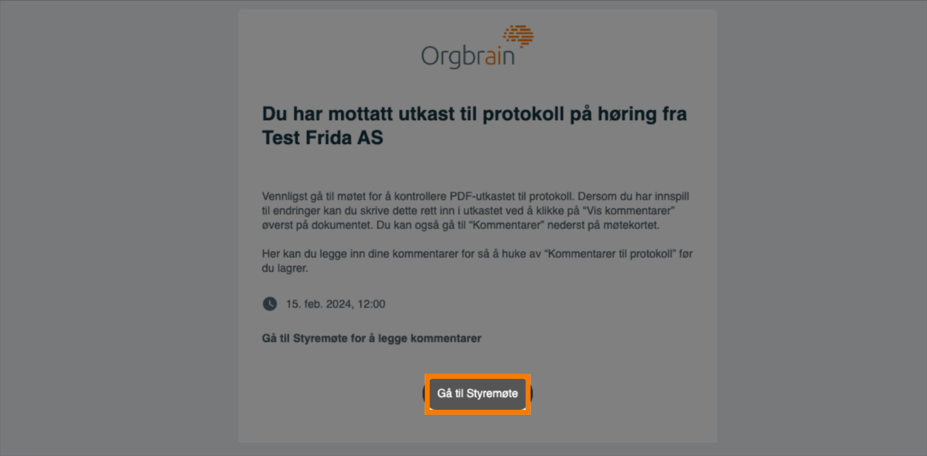 Kommentere en protokoll