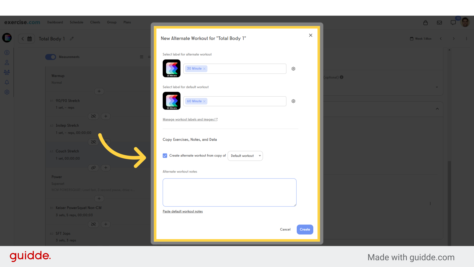 How do I create a workout plan? | Exercise.com Knowledge Base