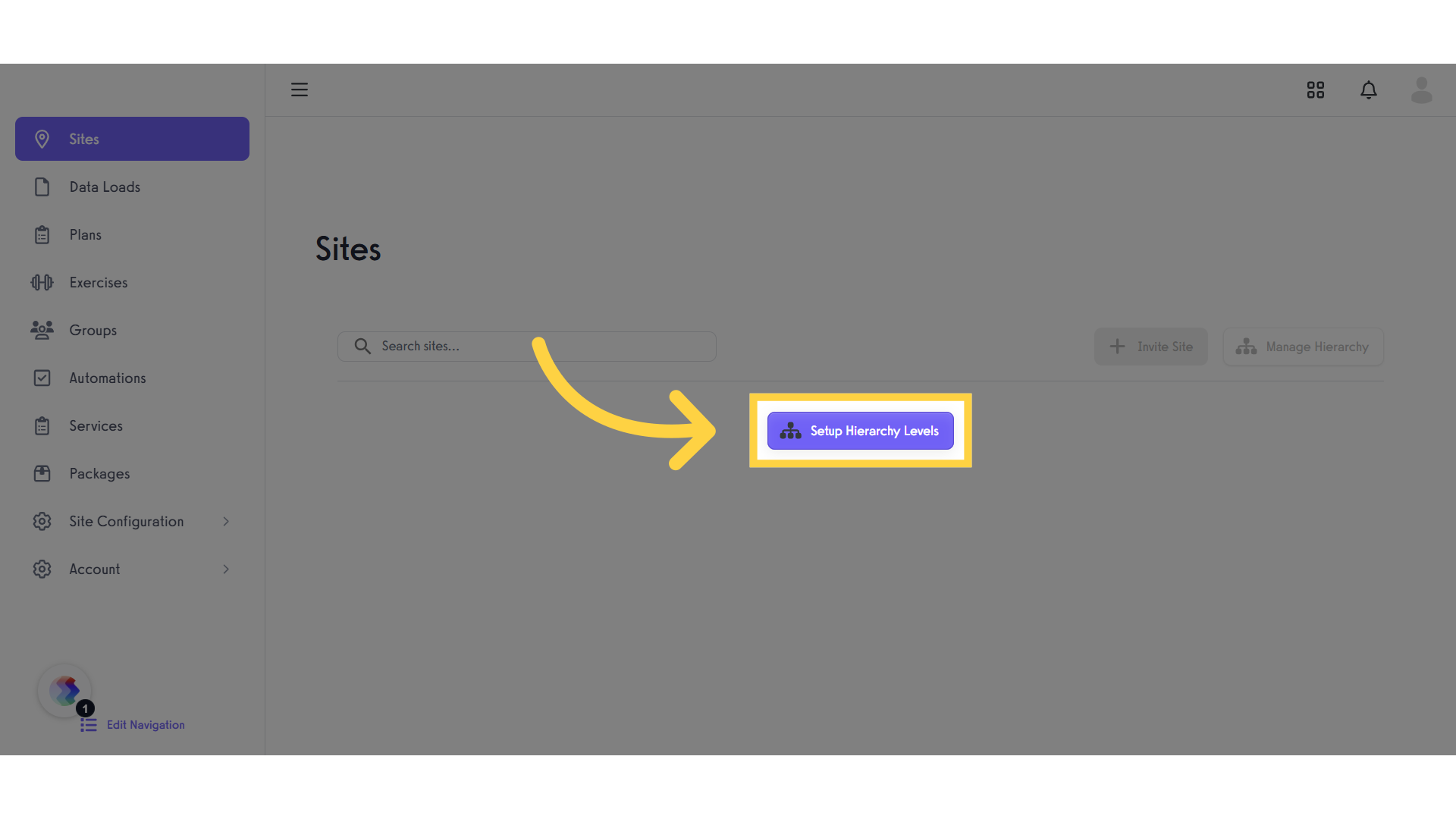 How to Setup Location Hierarchy | Exercise.com Knowledge Base