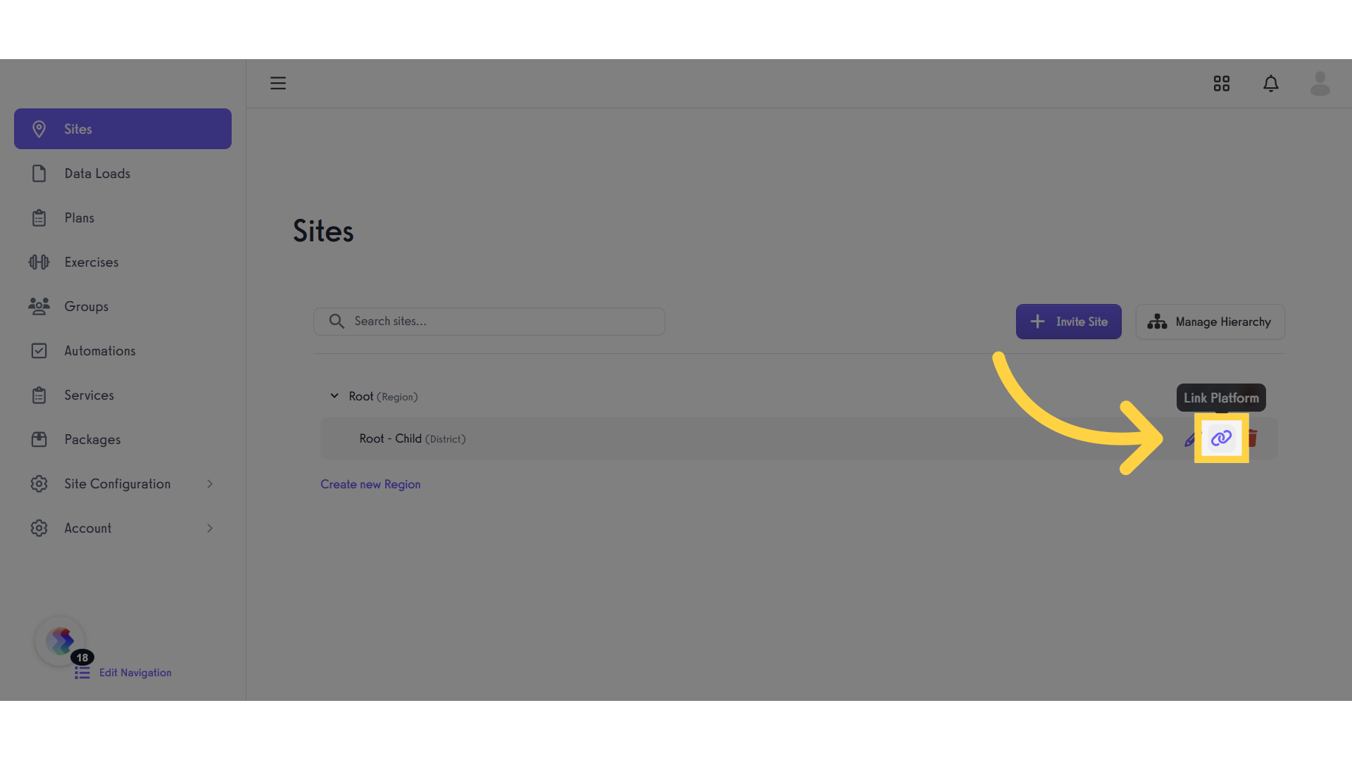 How to Setup Location Hierarchy | Exercise.com Knowledge Base
