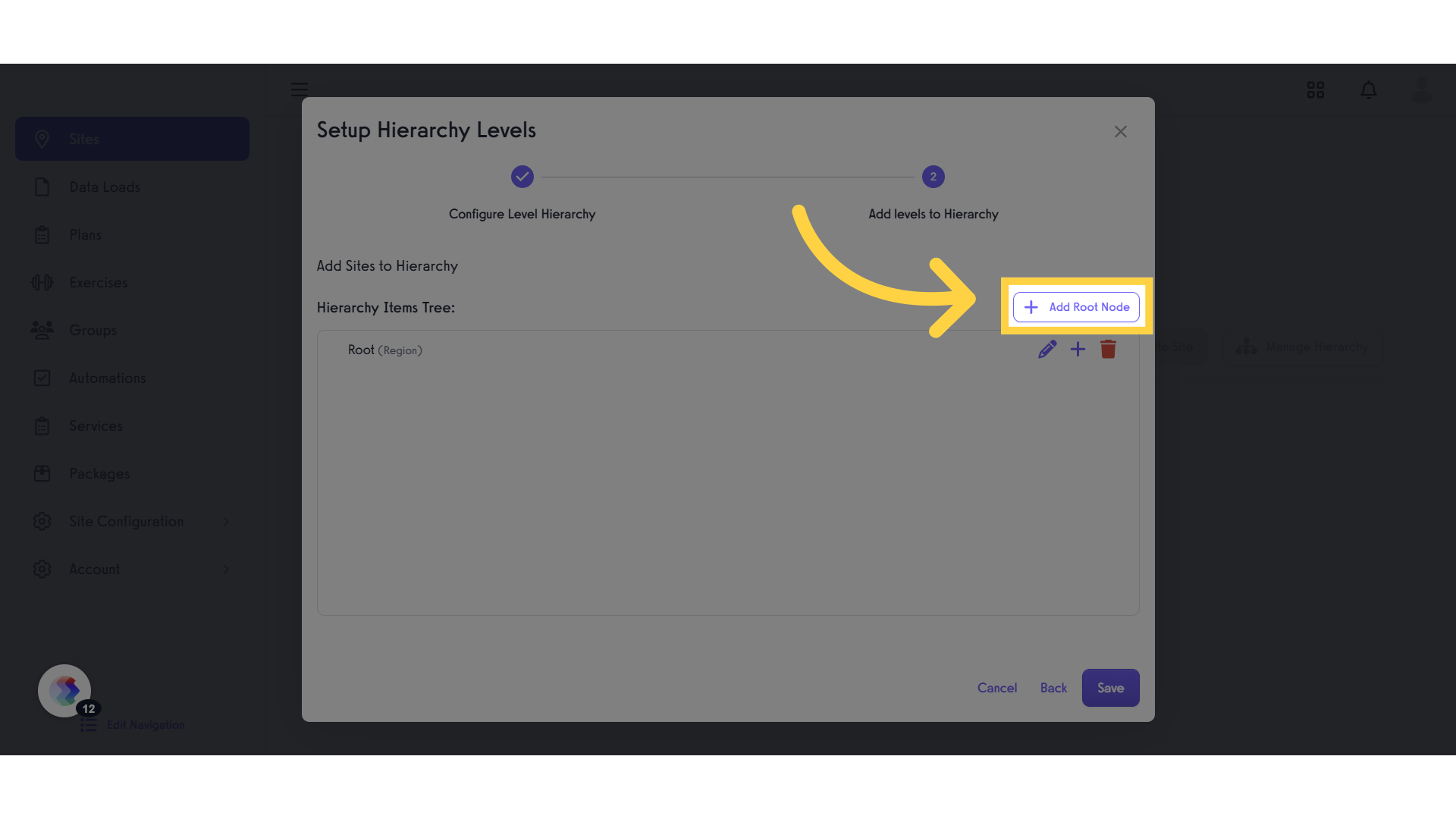 How to Setup Location Hierarchy | Exercise.com Knowledge Base
