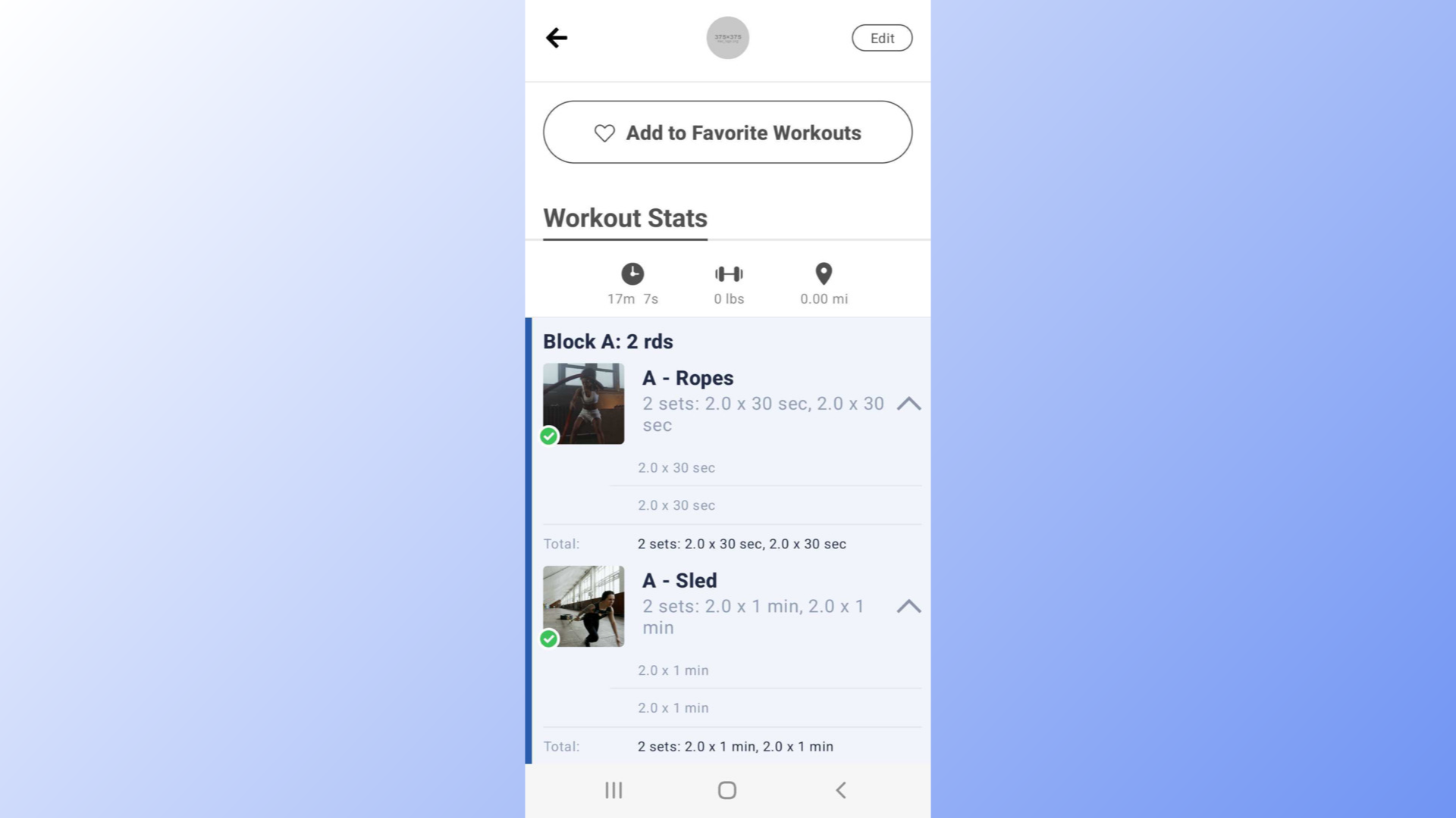 How do I log a workout on the app? | Exercise.com Knowledge Base
