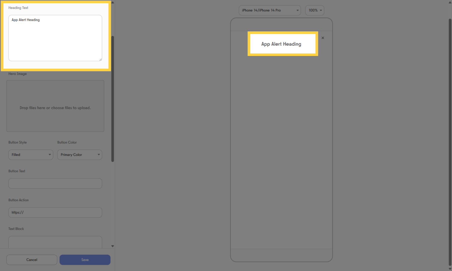How to Create an App Alert | Exercise.com Knowledge Base
