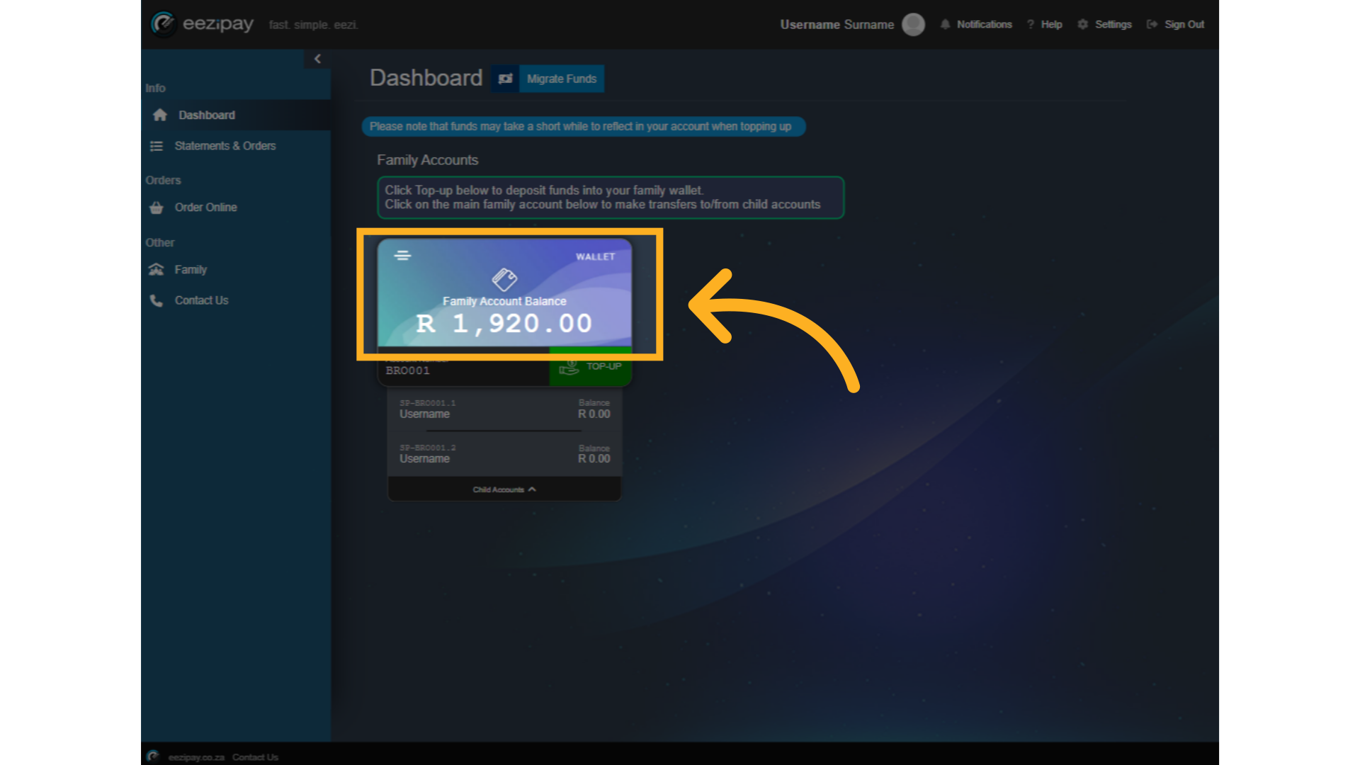 Guide: Parent Guide - Eezipay