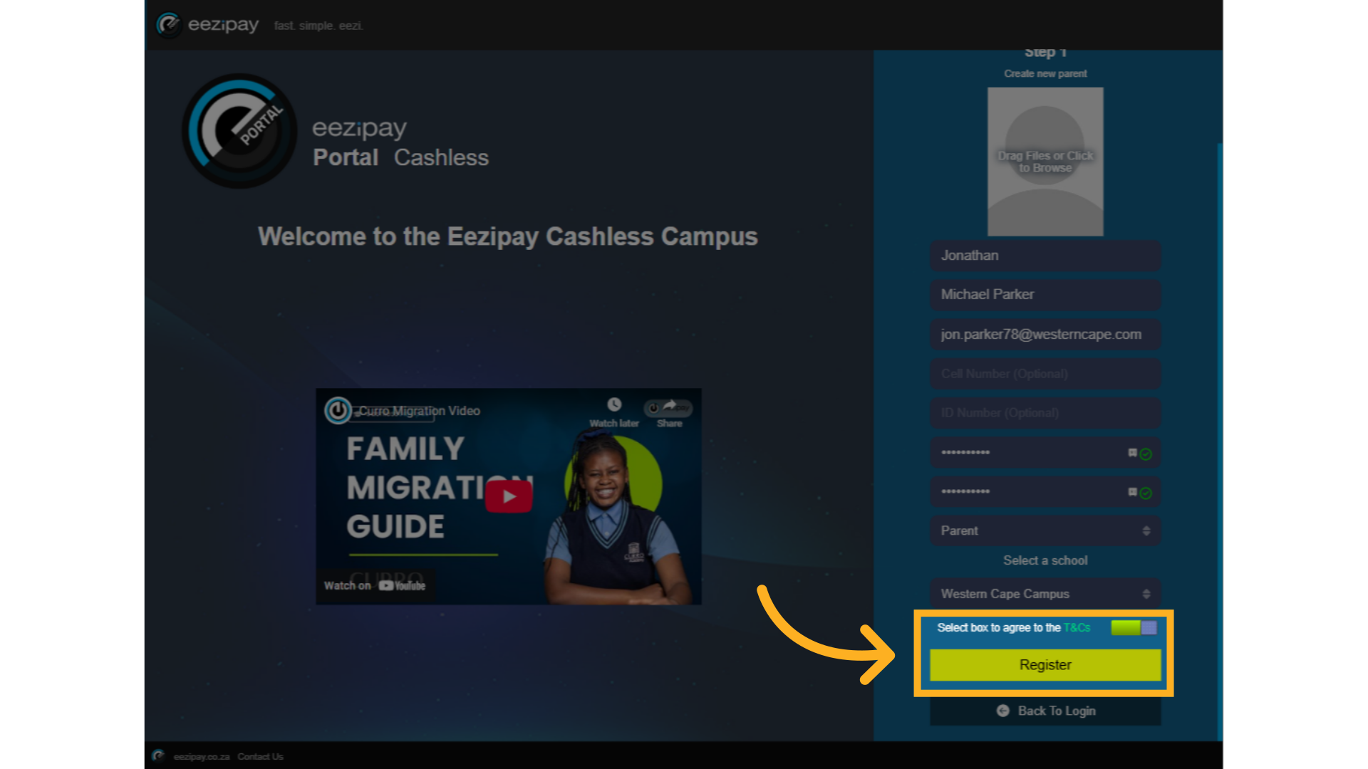 Guide: Parent Guide - Eezipay