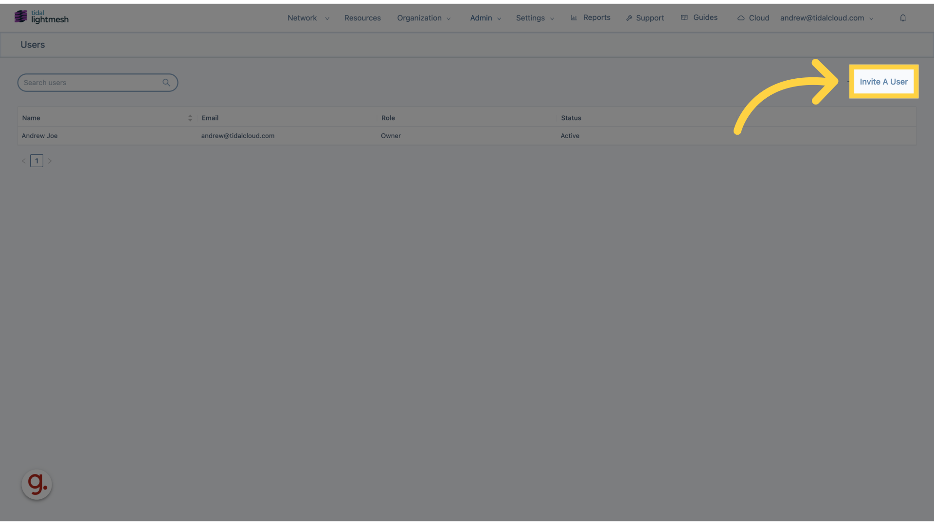 New User | Tidal LightMesh User Guides