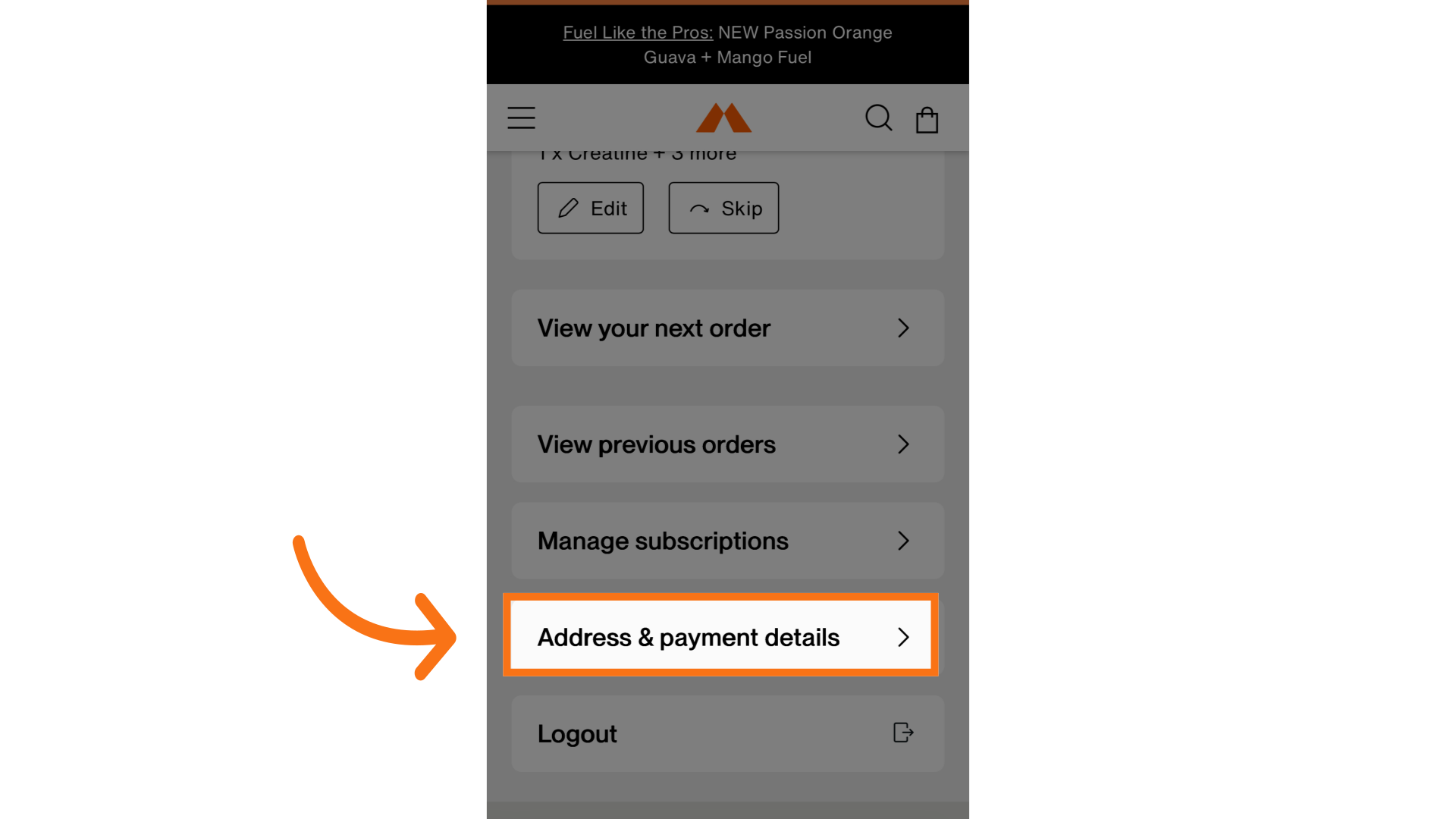 How can I update my address on my Subscription? – Help