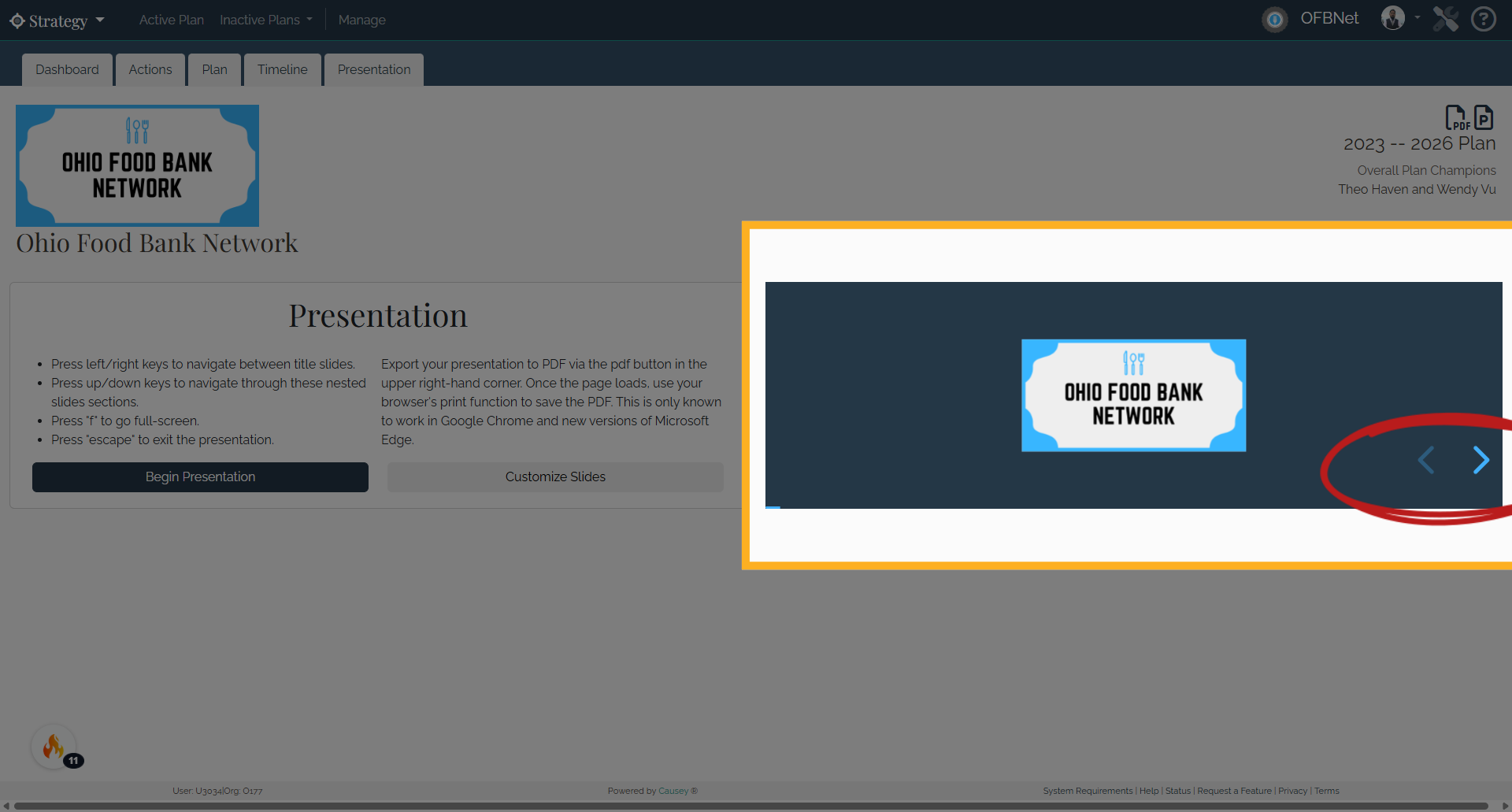 Presentation View - Causey