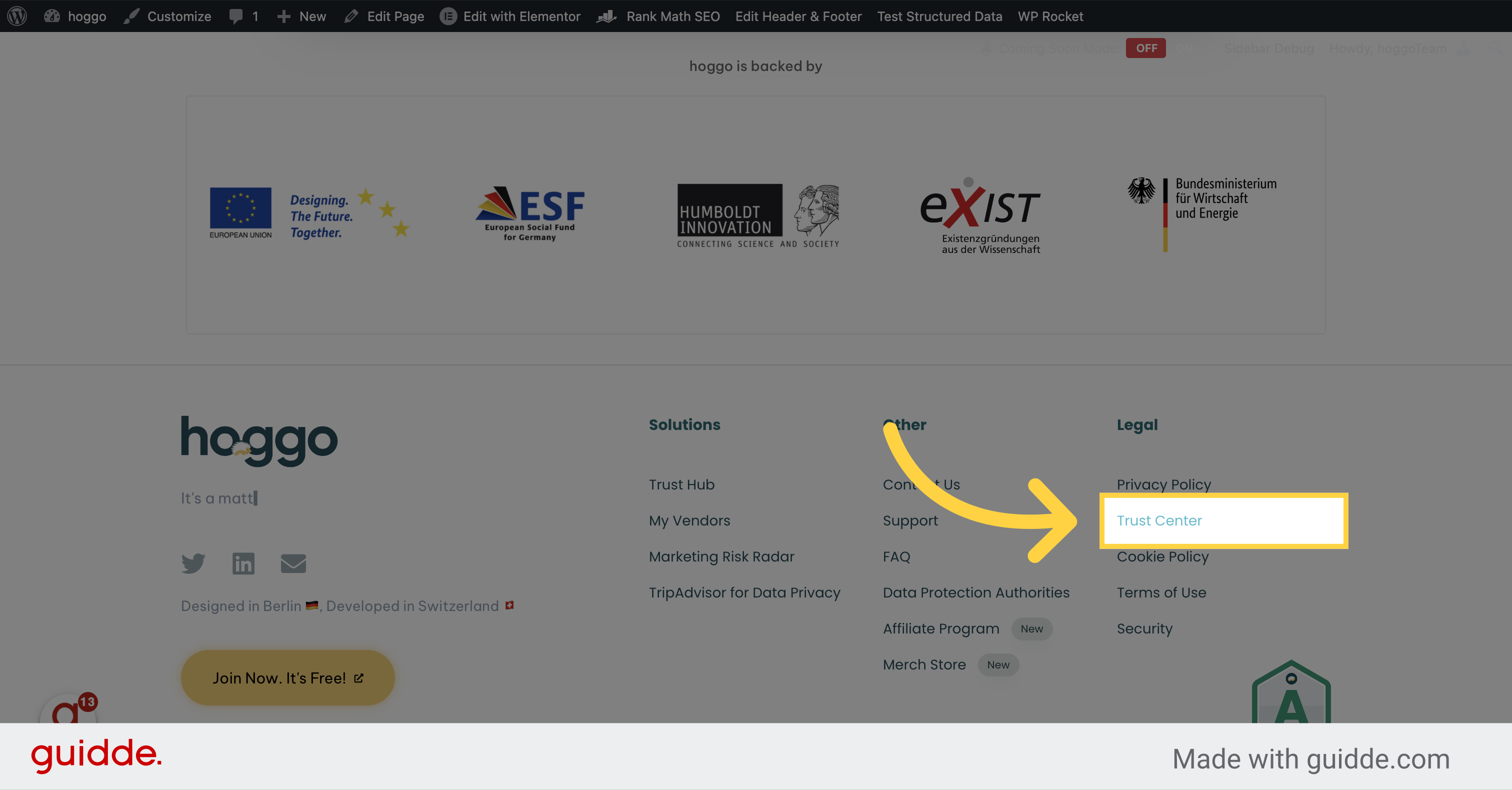 How to embed your company’s Passport as a Trust Center? – Support ...