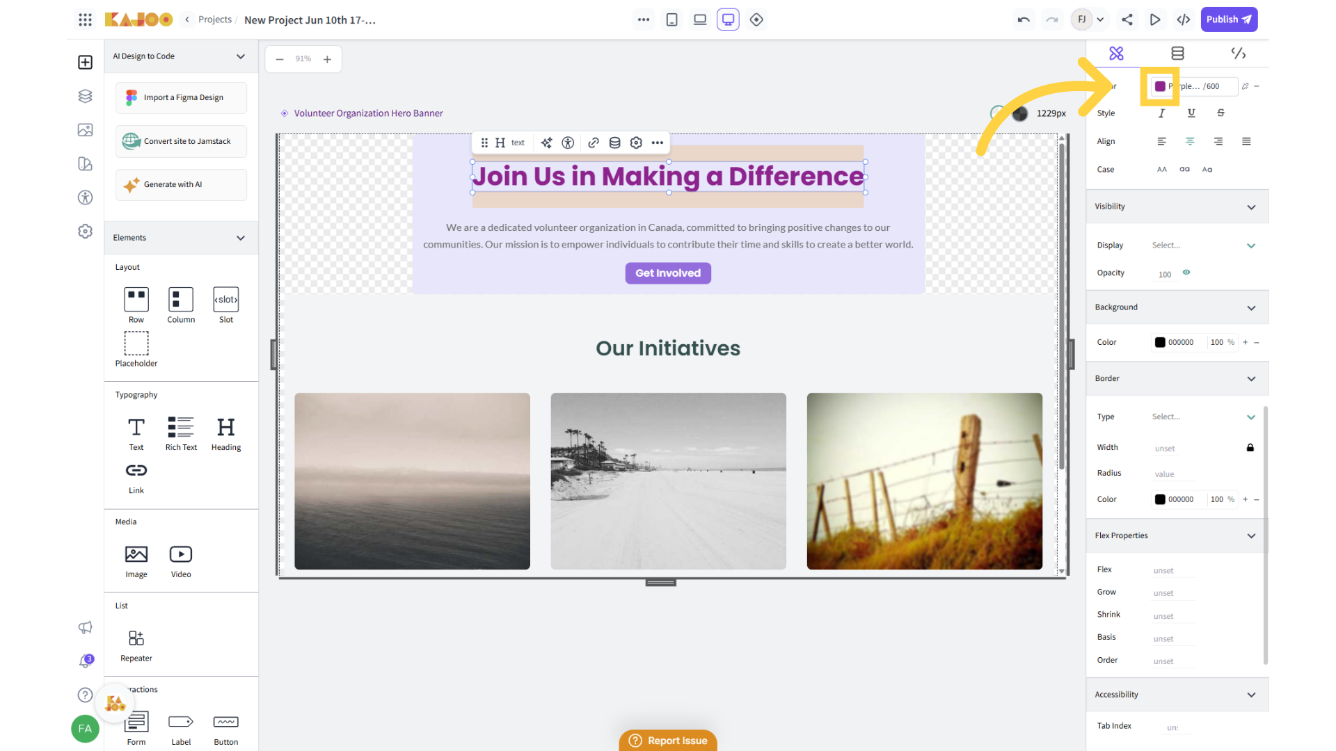 Using Color Tokens in Your Project