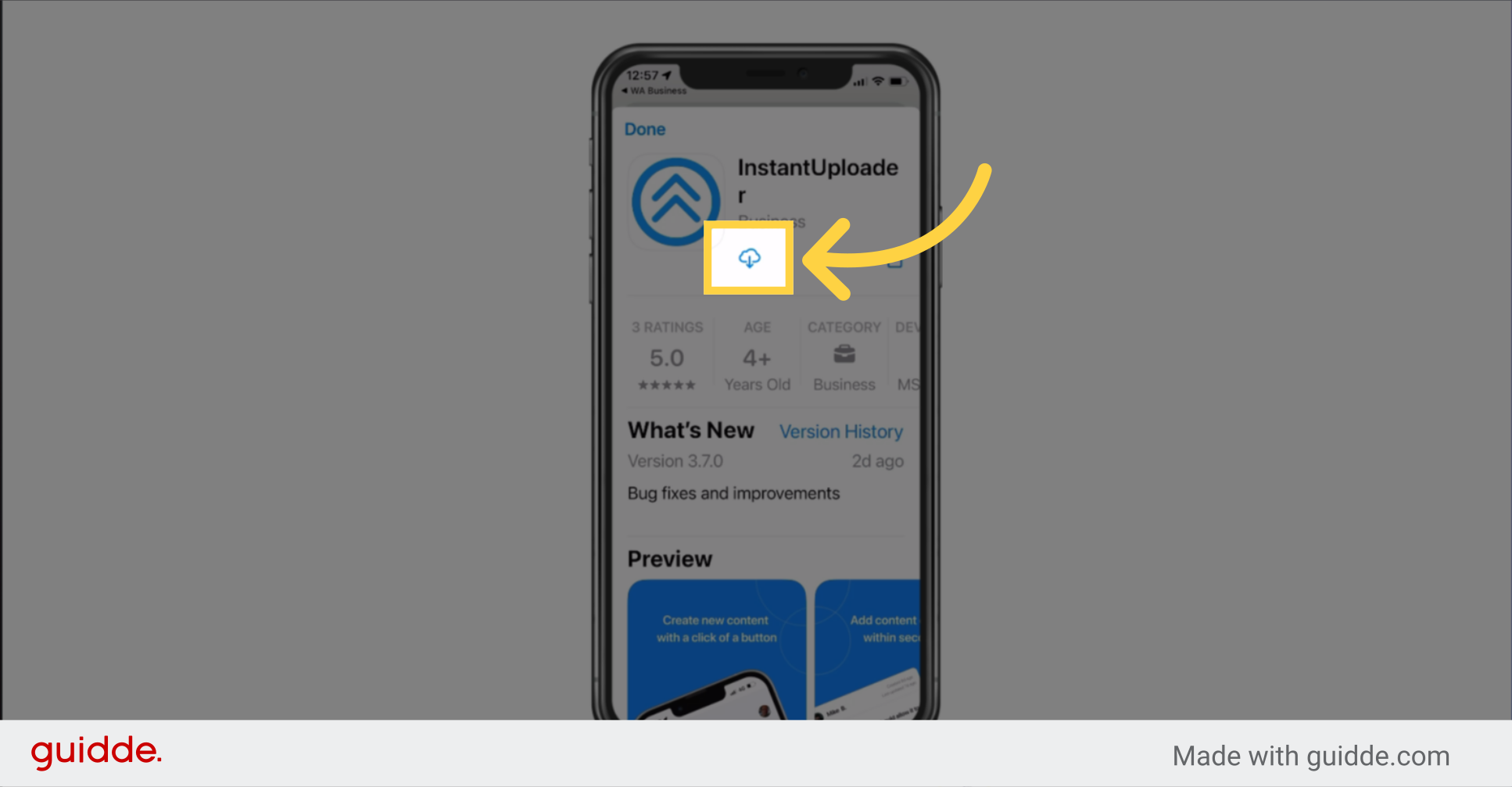 Team Mobile App Onboarding Guide | Saatchi/InstantUploader