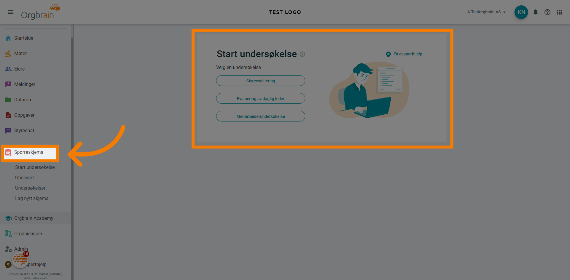 Hvordan komme i gang med Orgbrain for deg som er administrator?