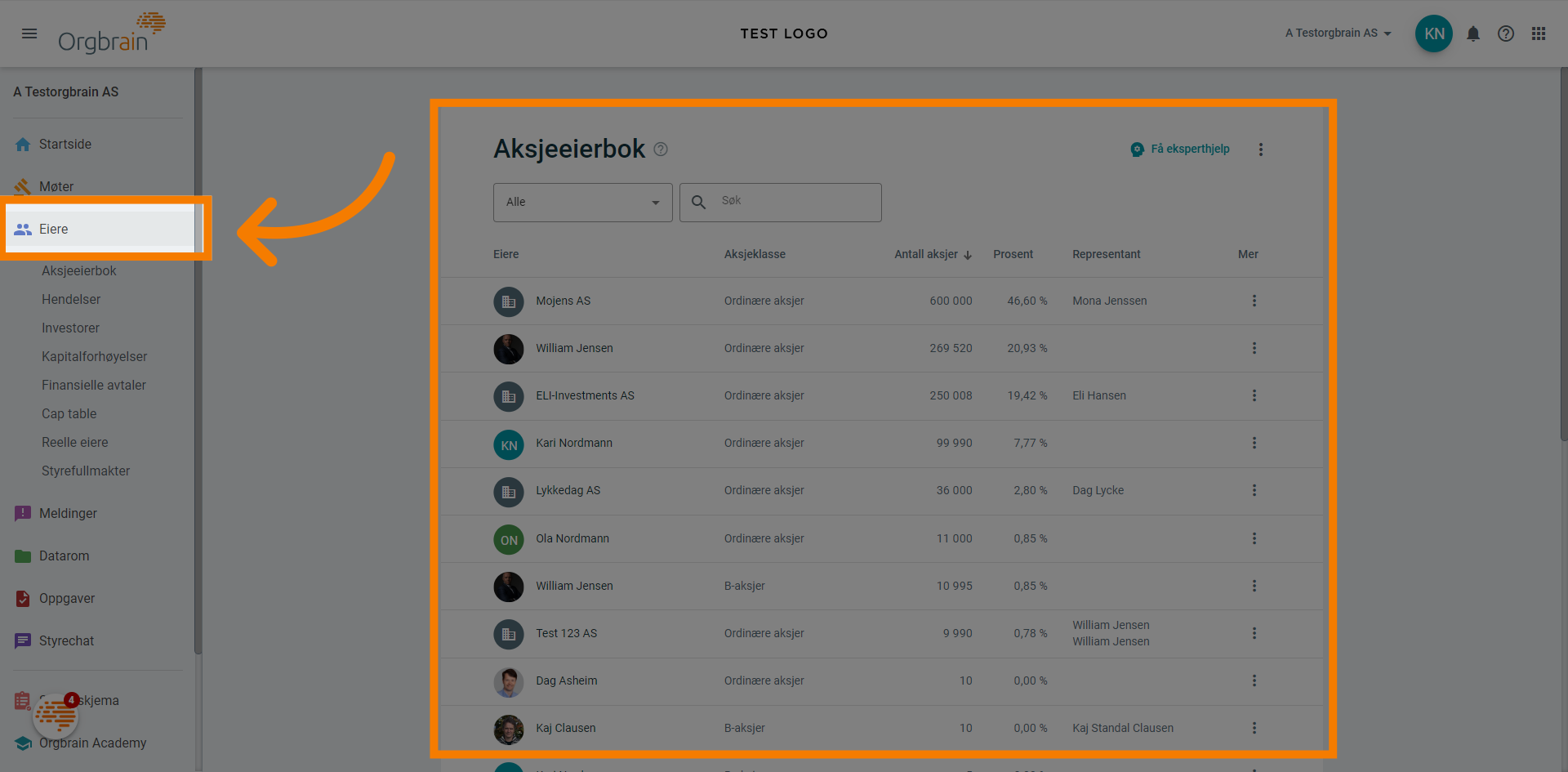 Hvordan komme i gang med Orgbrain for deg som er administrator?