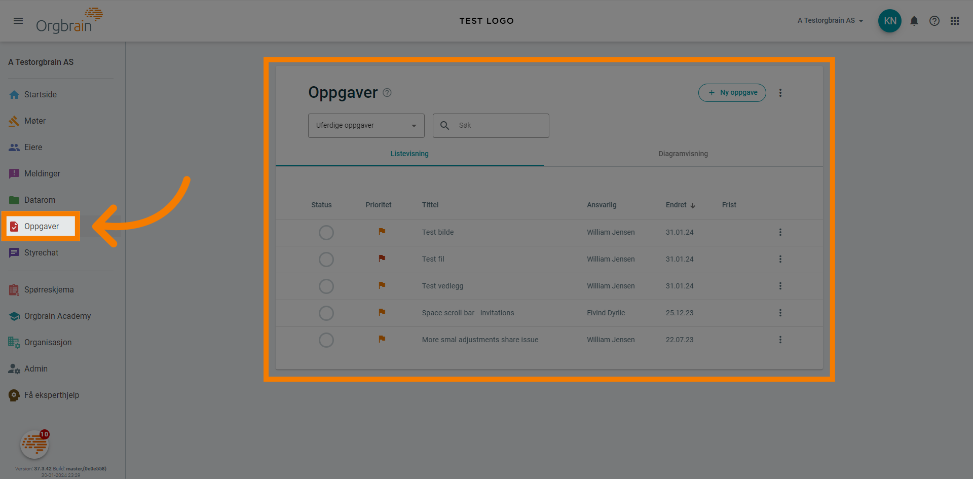 Hvordan komme i gang med Orgbrain for deg som er administrator?