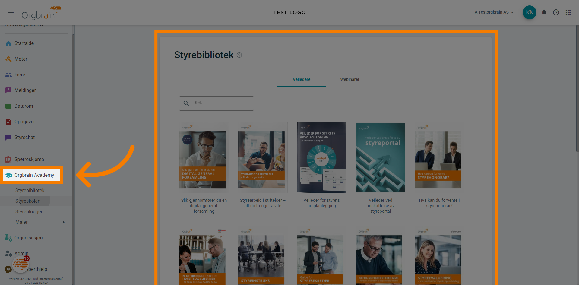 Hvordan komme i gang med Orgbrain for deg som er administrator?