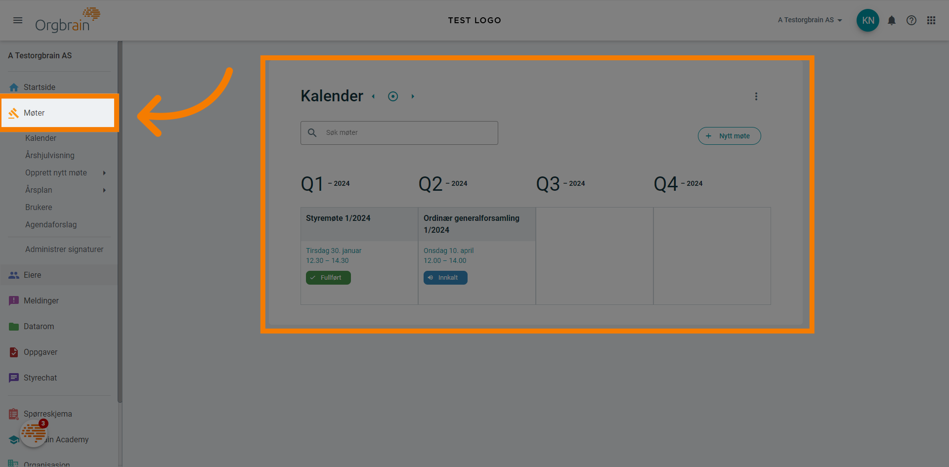 Hvordan komme i gang med Orgbrain for deg som er administrator?